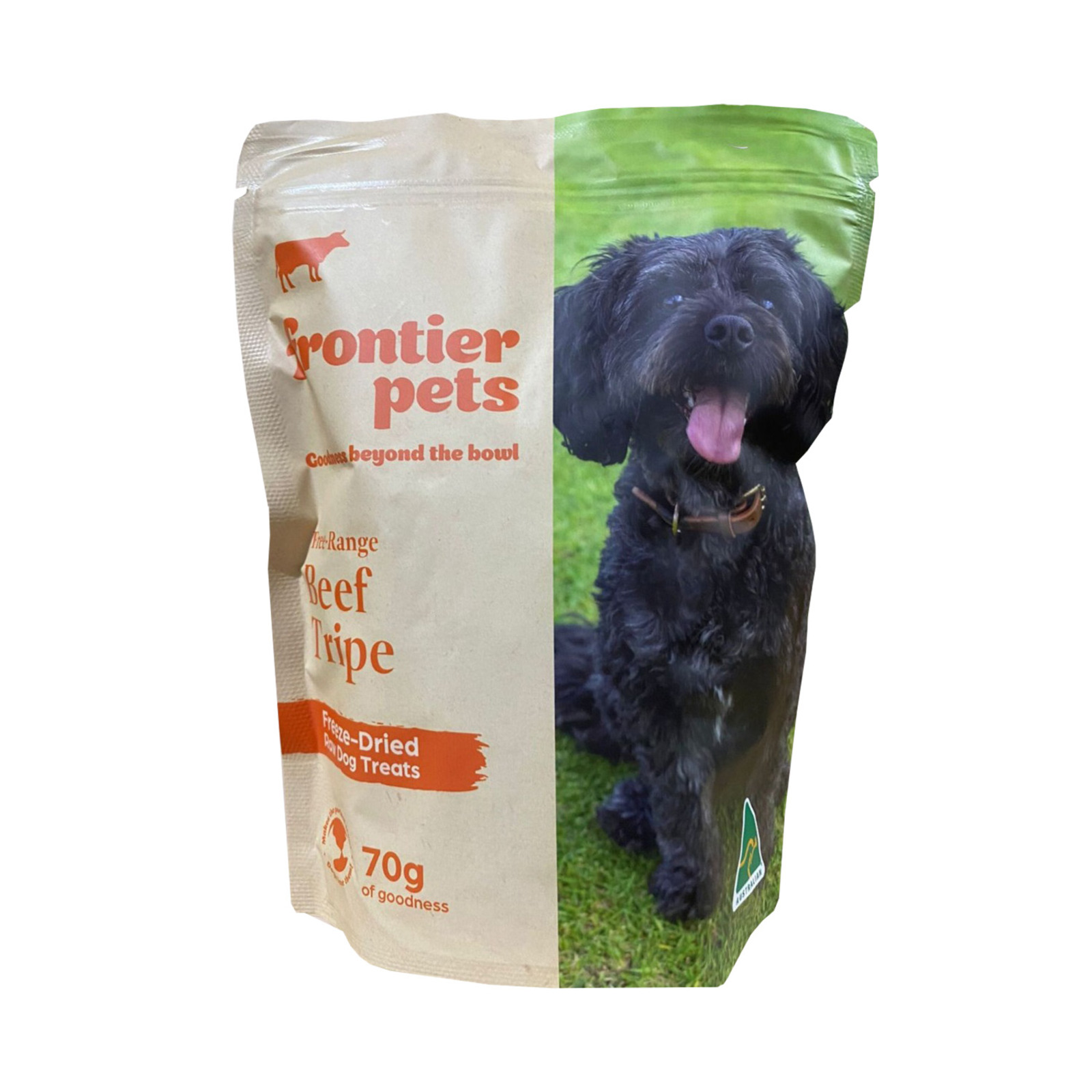 Frontier Free-Range Freeze-Dried Raw Beef Tripe Dog Treat | NTUC FairPrice