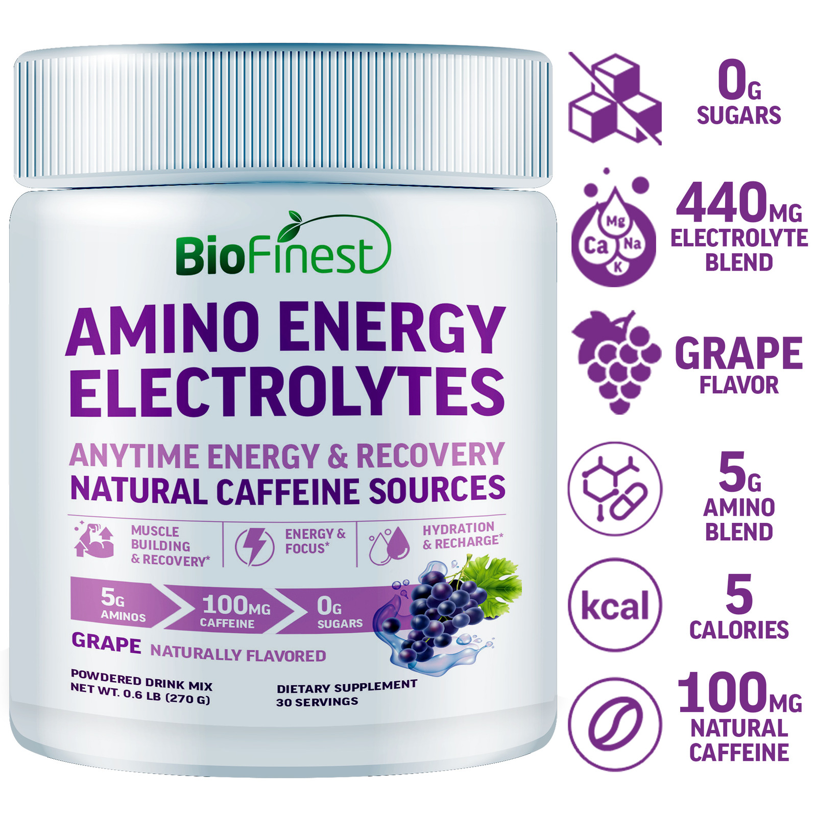 Biofinest Amino Acids Energy Electrolyte BCAA Muscle Hydratio | NTUC ...