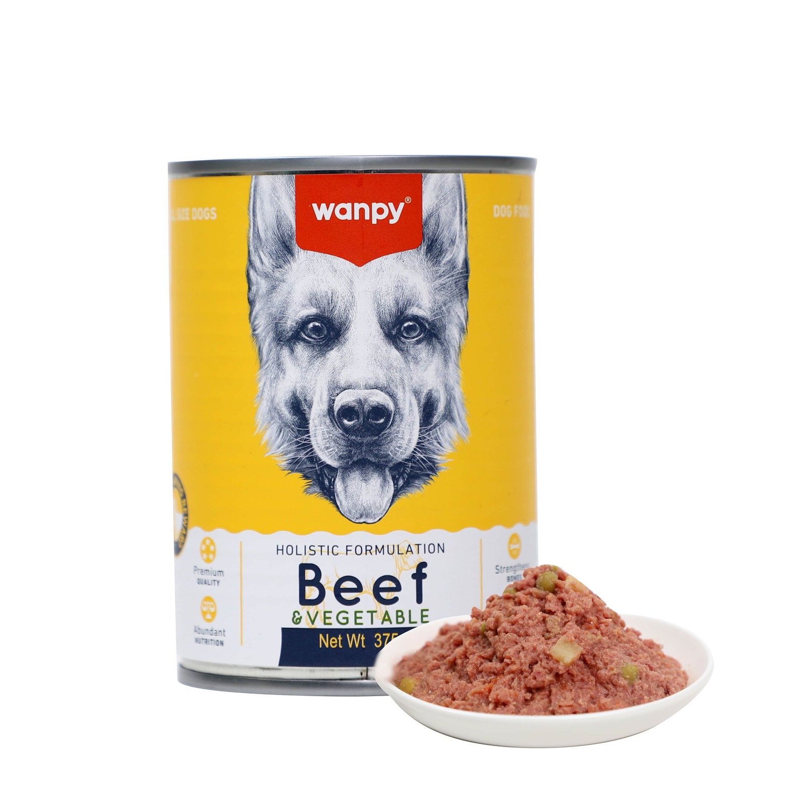 Wanpy Premium Dog Wet Food - Beef & Vegetable | NTUC FairPrice