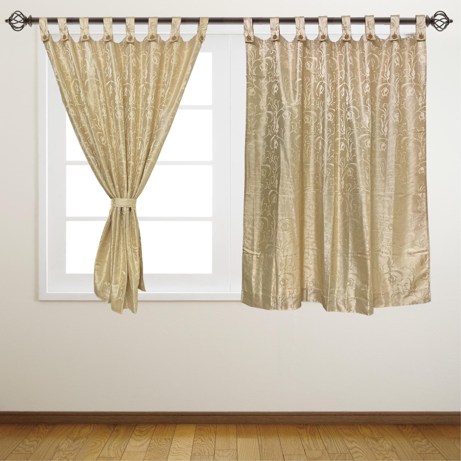 Rinco Bonington Luxury Design Byford Gold Curtain | NTUC FairPrice