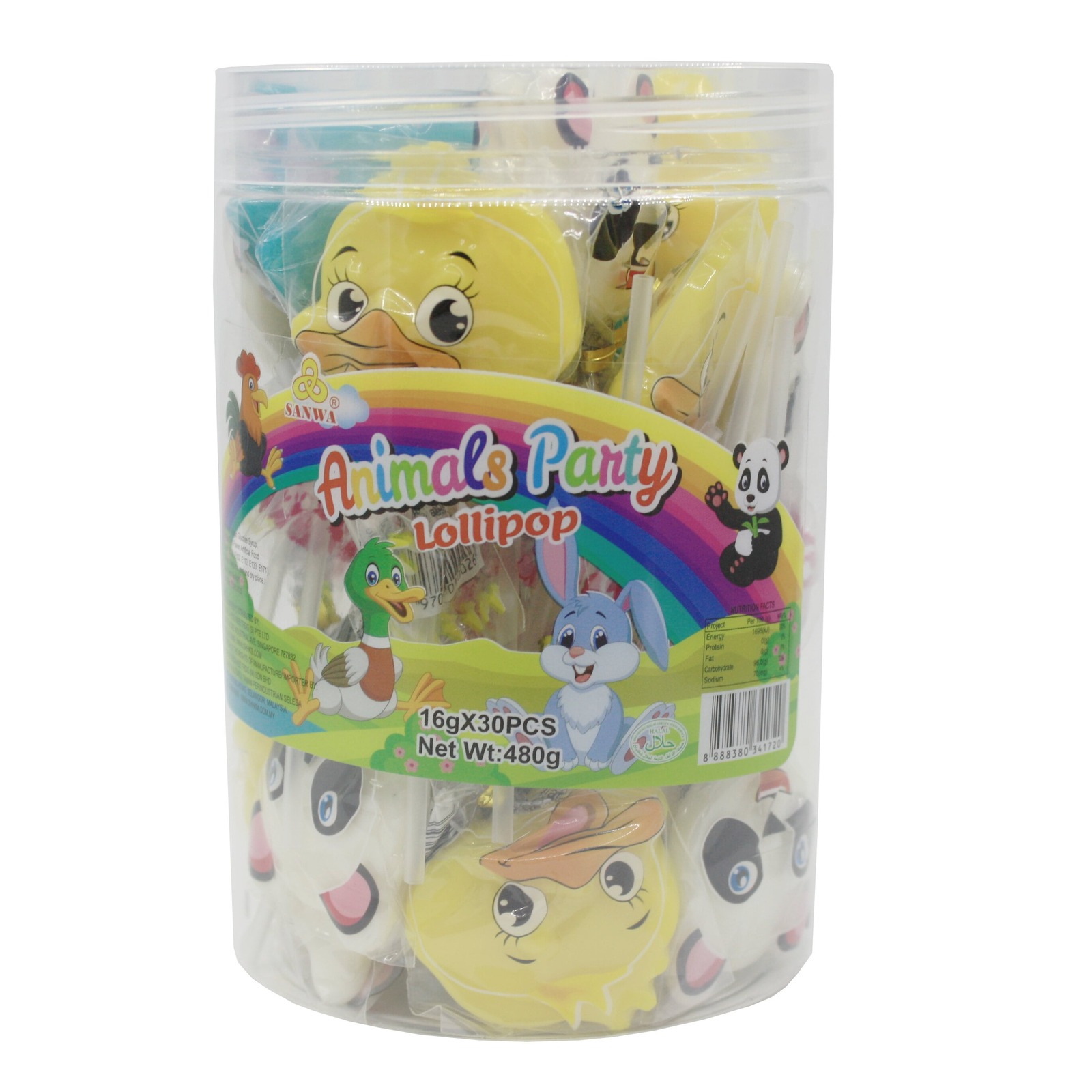Sanwa Animals Party Lollipop | NTUC FairPrice