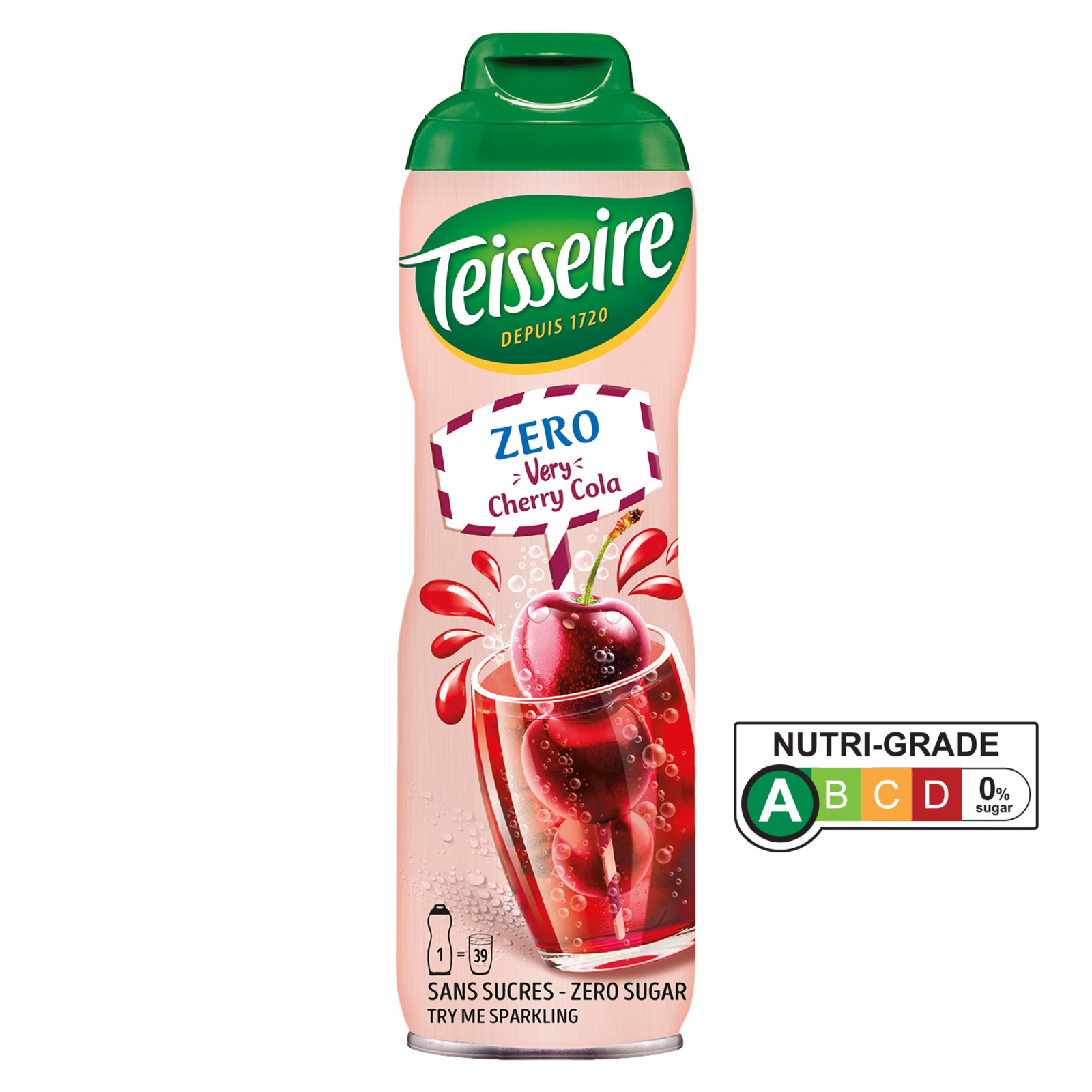 Mathieu Teisseire Kids Zero Sugar Syrup - Cherry Cola | NTUC FairPrice