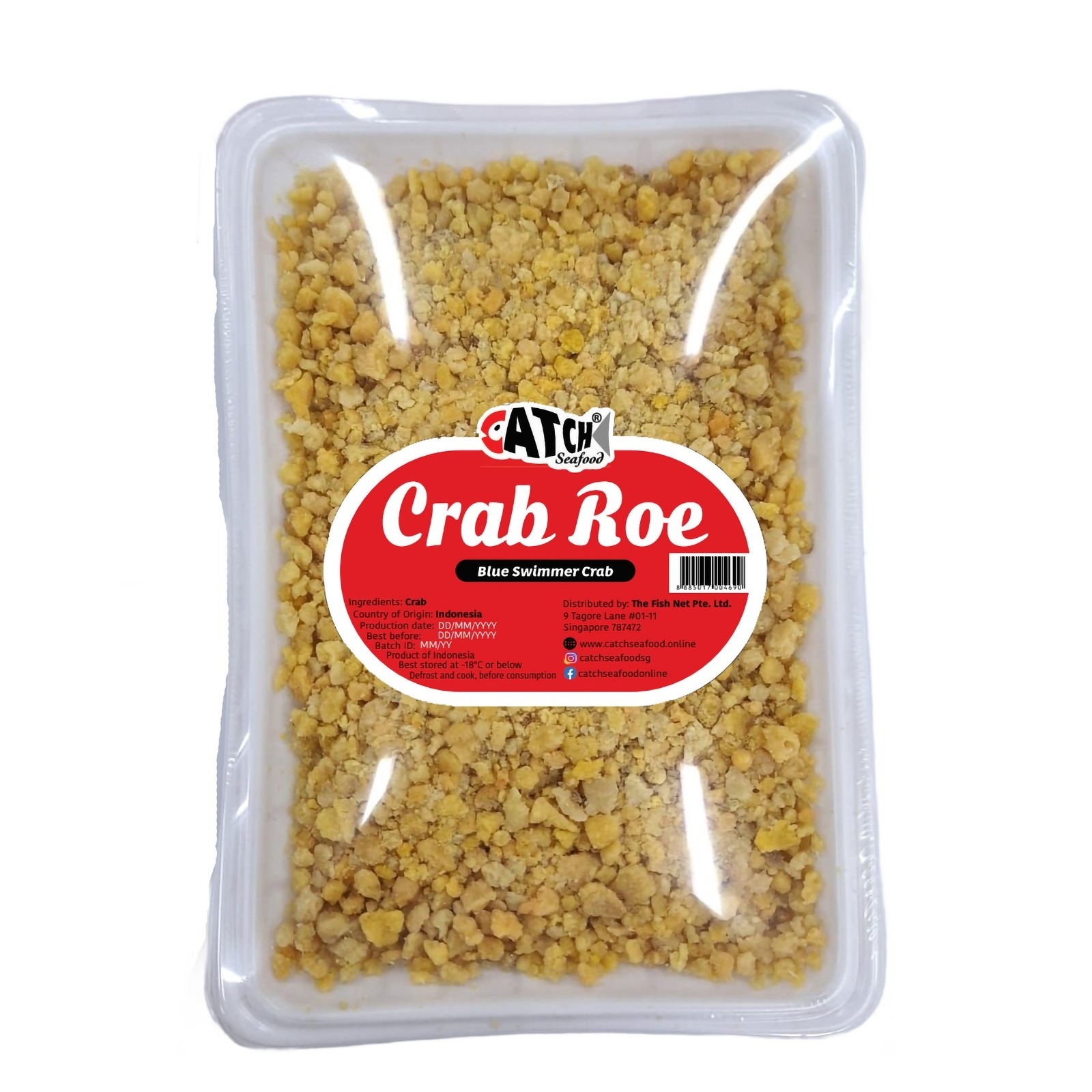 Catch Seafood Wild Blue Swimmer Crab Roe | NTUC FairPrice