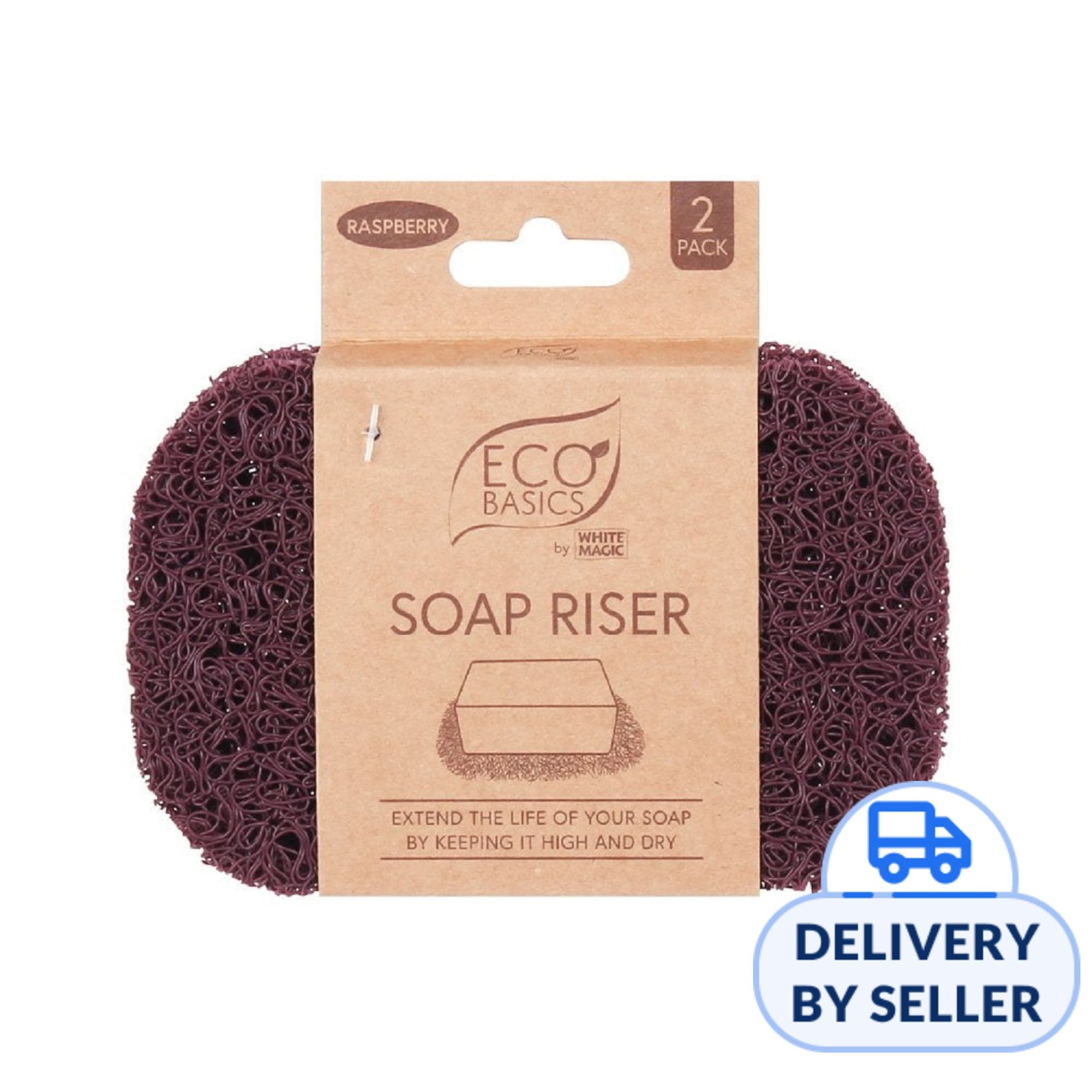 White Magic Eco Basics Soap Riser Raspberry Extends Soap Life | NTUC ...