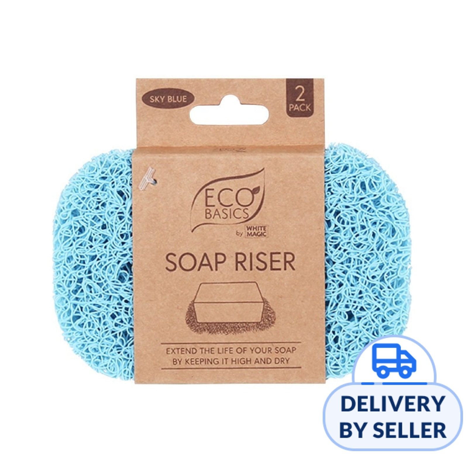 White Magic Eco Basics Soap Riser- Sky Blue Extends Soap Life | NTUC ...