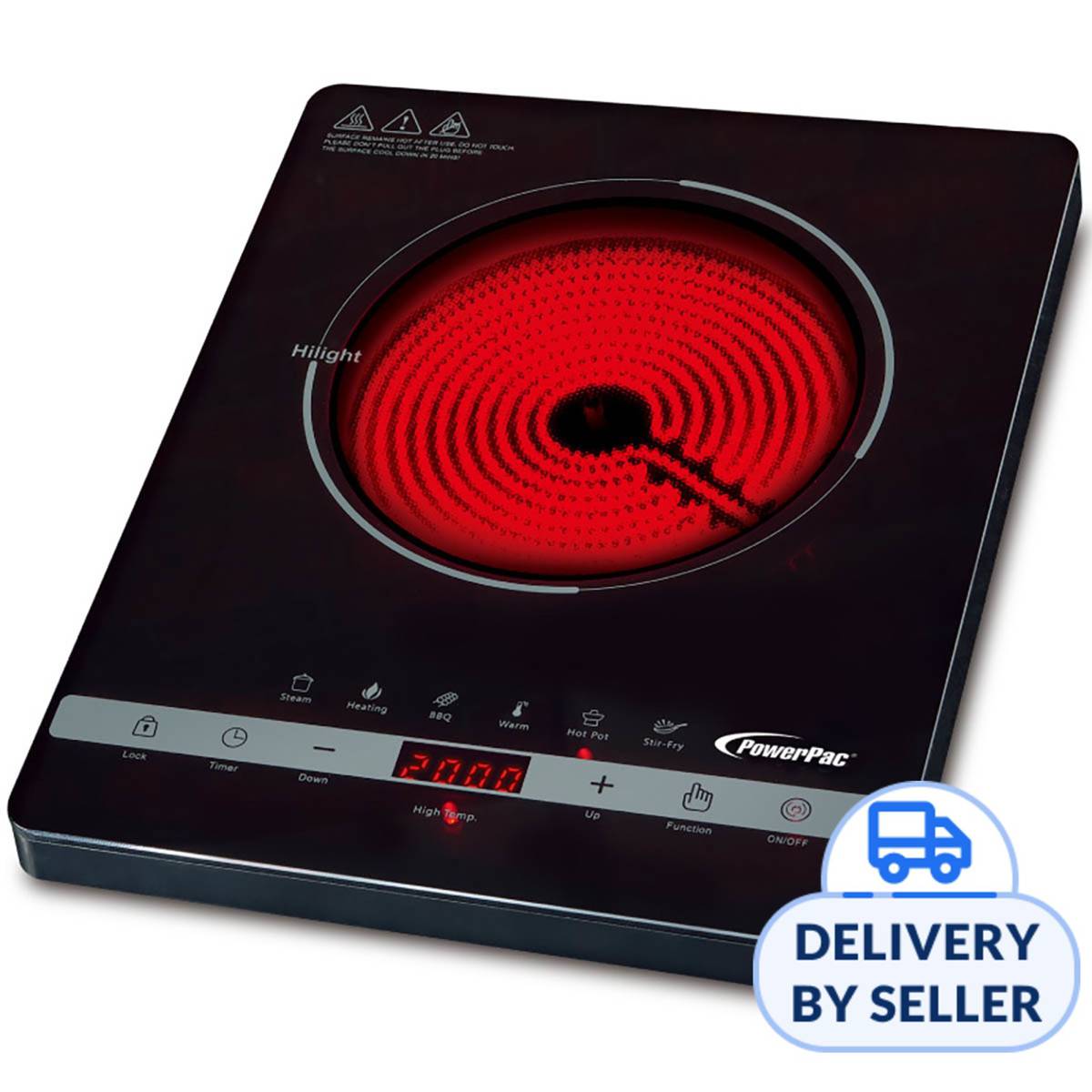 PowerPac Ceramic Cooker (PPIC836) | NTUC FairPrice