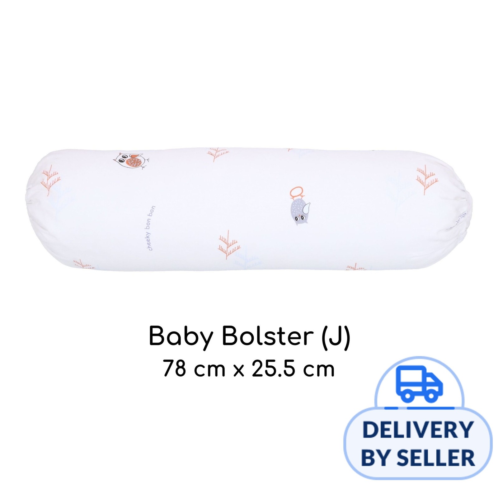 Cheeky Bon Bon Baby Bolster - J (Owl In The Woods) | NTUC FairPrice