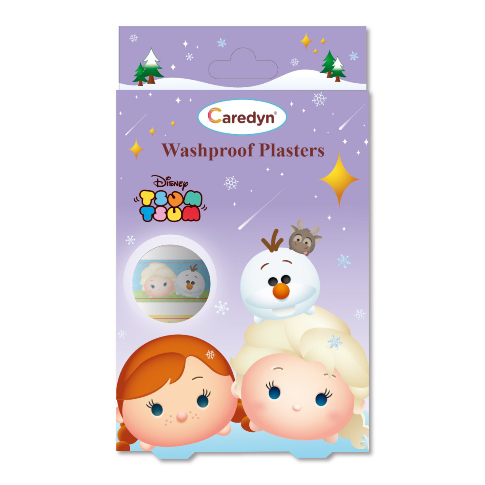 CAREDYN Tsum Tsum Frozen Plasters (18 Sheets) | NTUC FairPrice