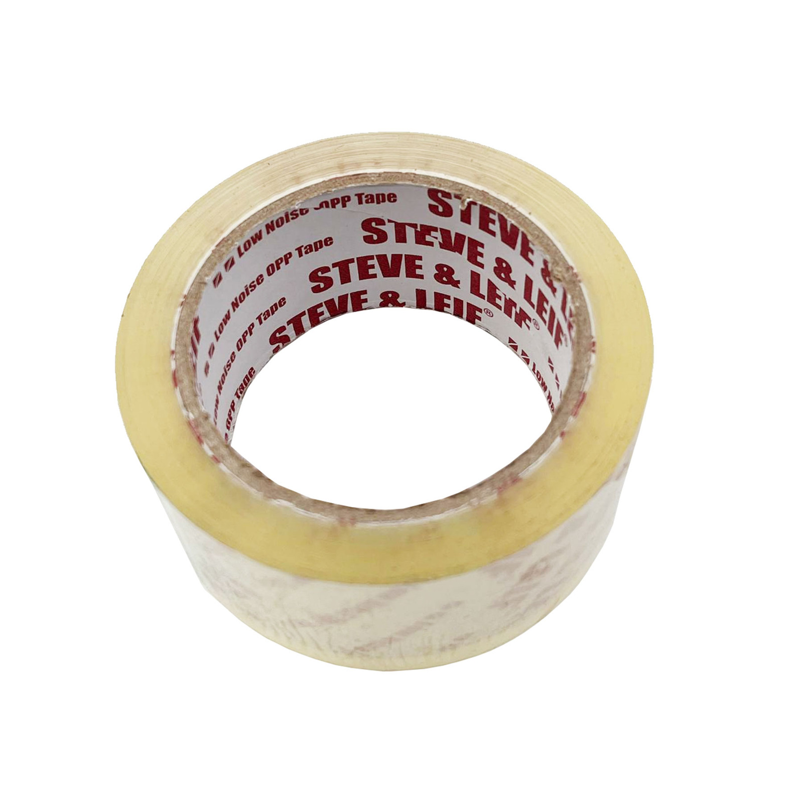Steve & Leif Low Noise Clear OPP Tape (80Y) 48Mm | NTUC FairPrice