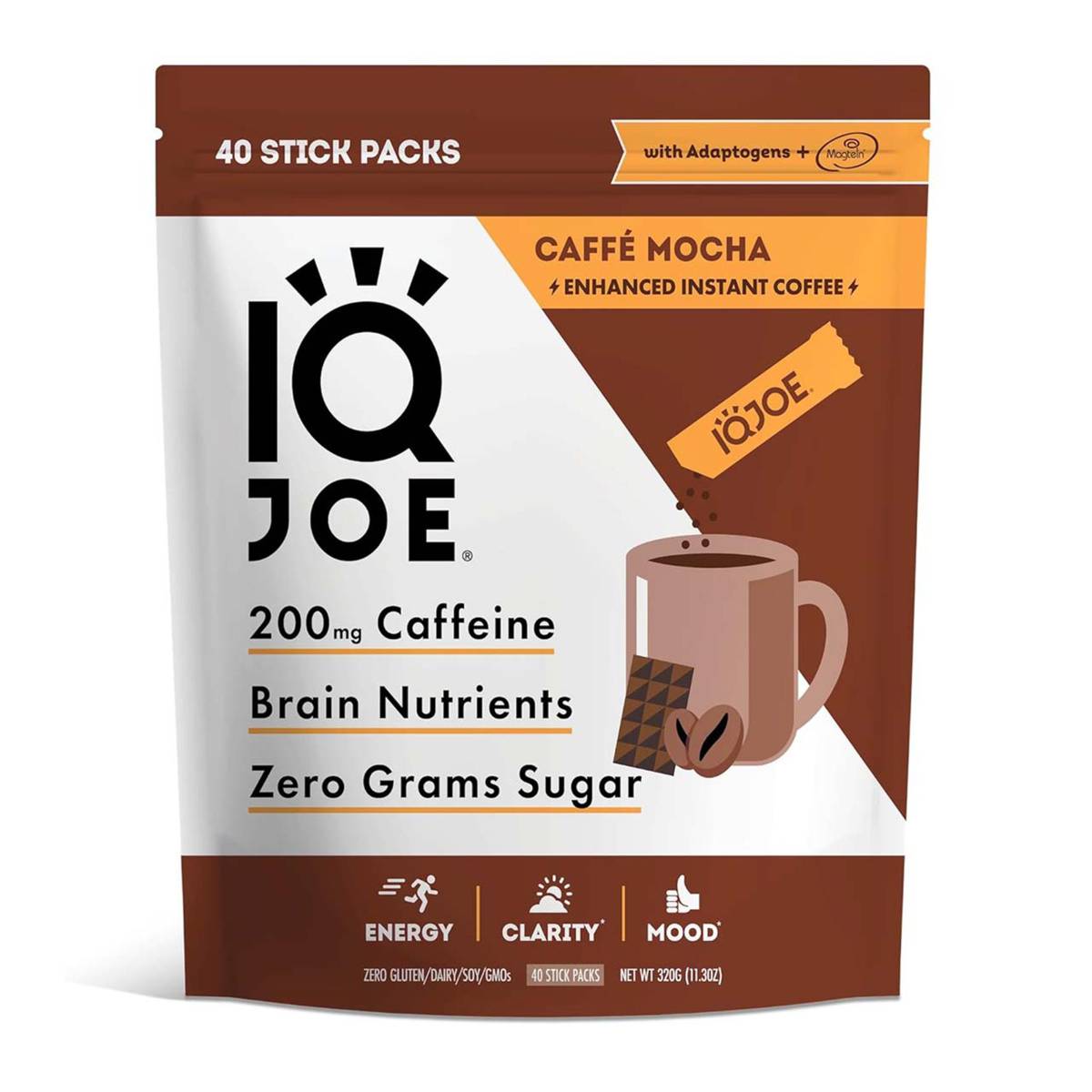 IQBar IQJoe Enhanced Instant Coffee Caffe Mocha | NTUC FairPrice