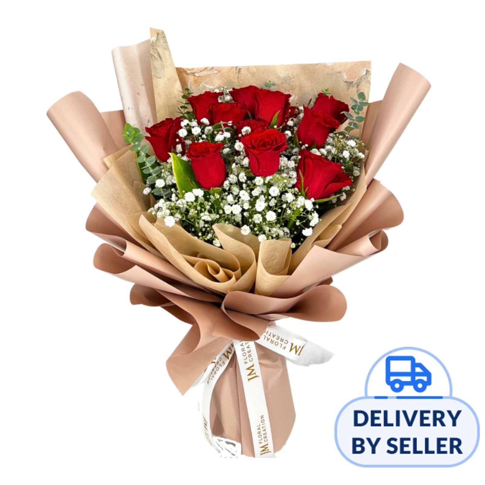 JM Flower Arabella Bouquet (12 Roses) | NTUC FairPrice