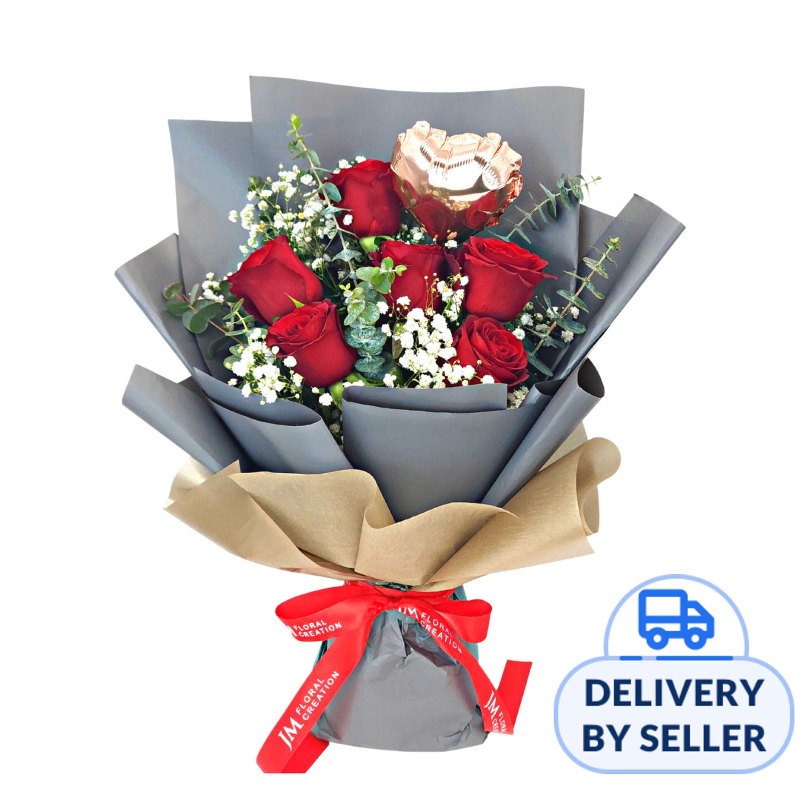 JM Flower Affection Bouquet (6 Roses) | NTUC FairPrice