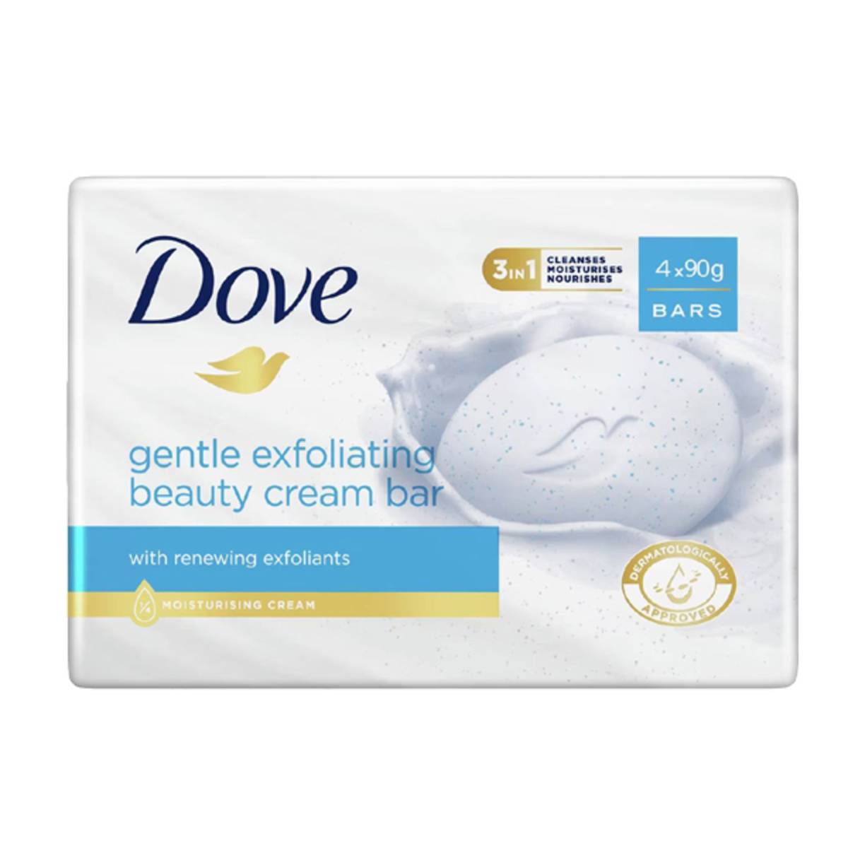 Dove Gentle Exfoliating Moistuizing Beauty Cream Bar Soap | NTUC FairPrice