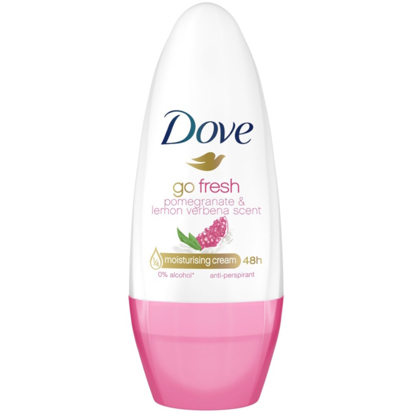 Dove Go Fresh Pomegranate & Lemon Verbena Deodorant Roll On | NTUC ...
