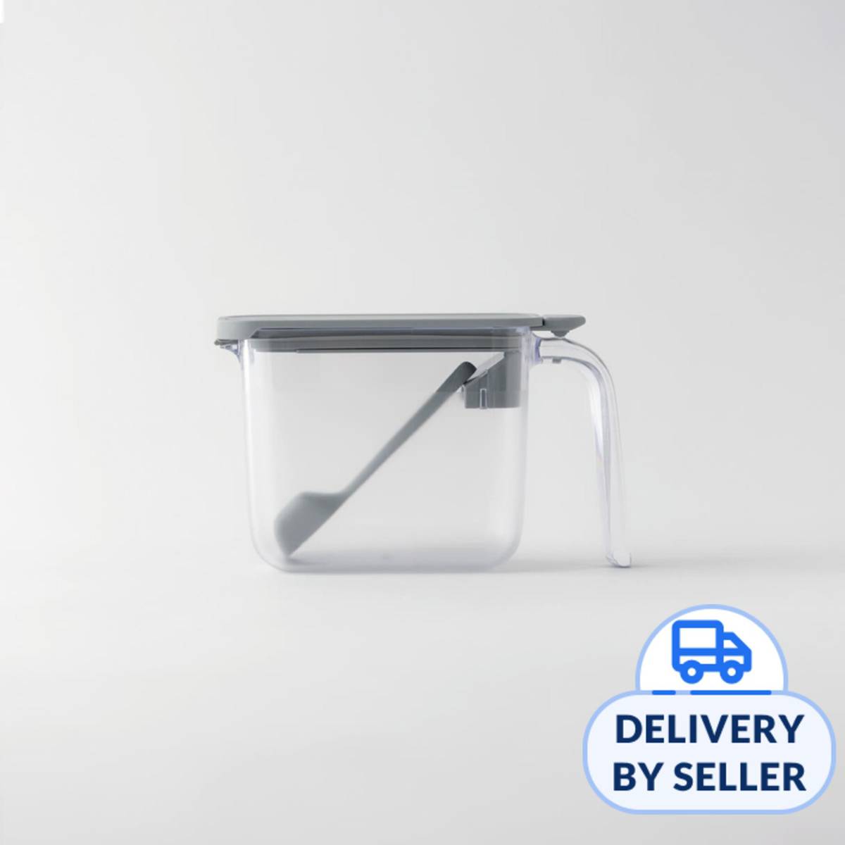 Marna Good Lock Salt/Sugar Container - Grey | NTUC FairPrice