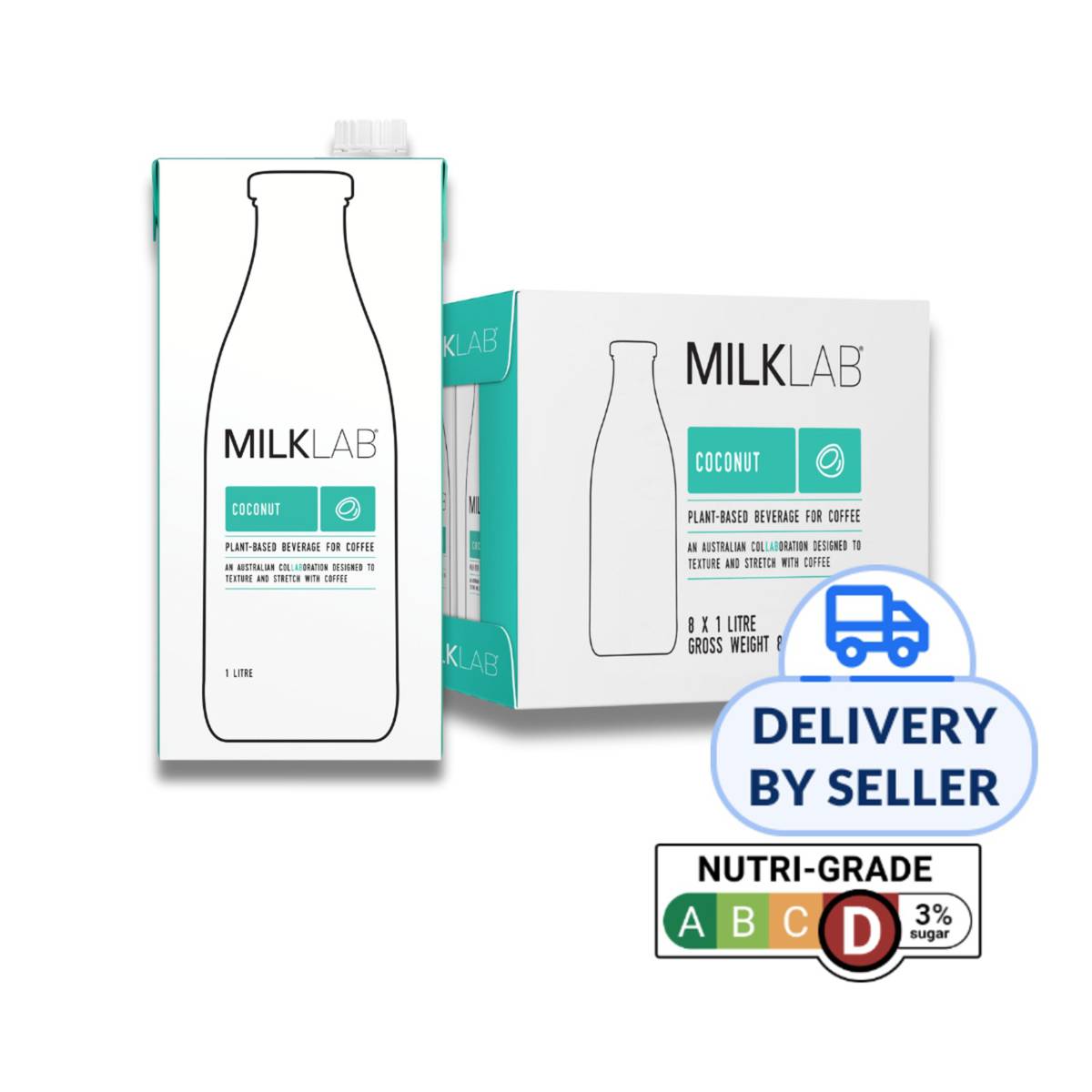MilkLAB Coconut Milk Plant-Based Beverage For Coffee | NTUC FairPrice