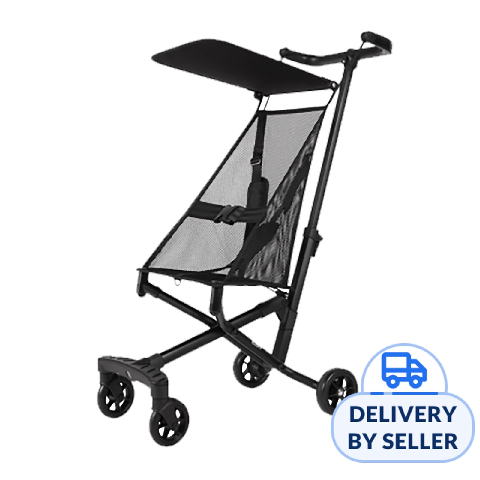 Little Tiger T18 Air Light Cabin Stroller - Black Mesh | NTUC FairPrice