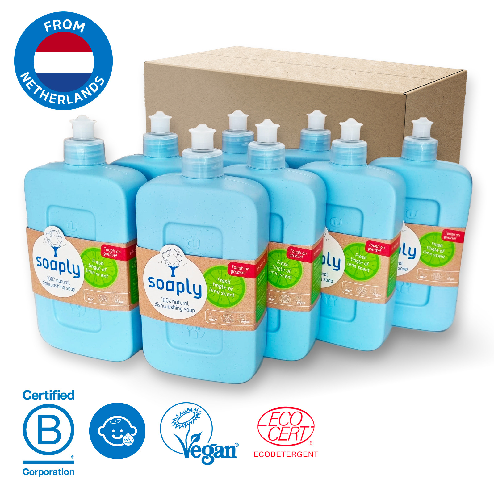 Soaply Dishwashing Soap Fresh Tingle of Lime Bulk Buys | NTUC FairPrice