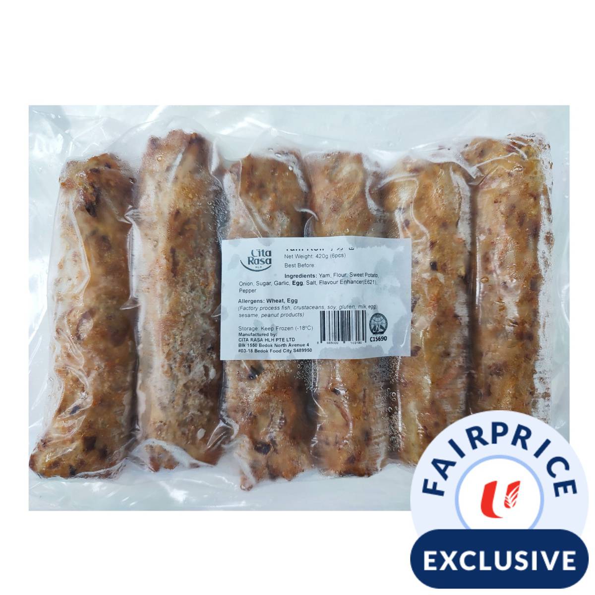 Cita Rasa HLH Yam Roll | NTUC FairPrice
