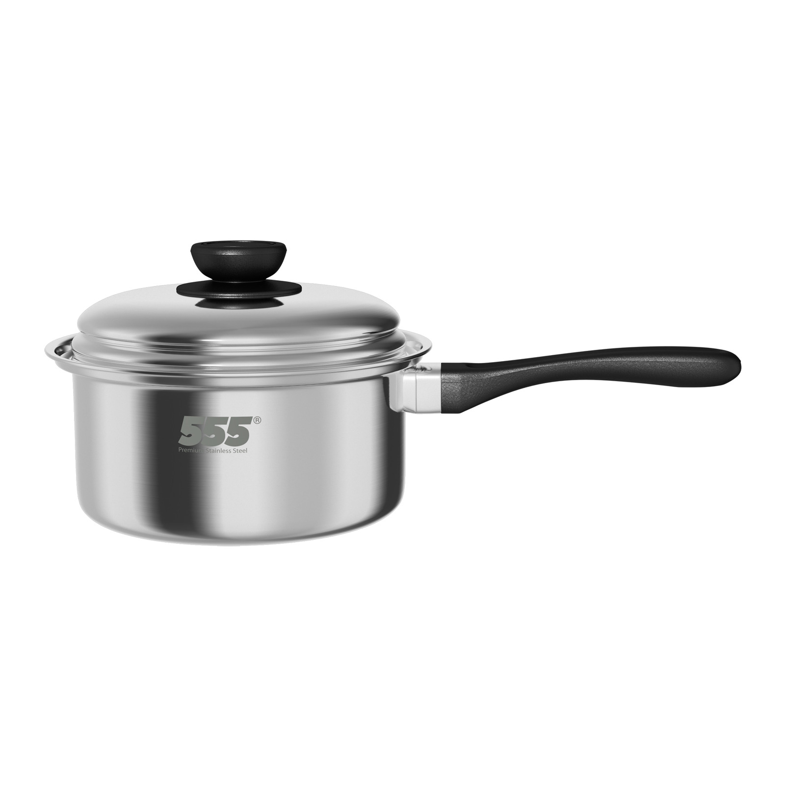 555 Classic Stainless Steel Saucepan 16cm/1.8L | NTUC FairPrice