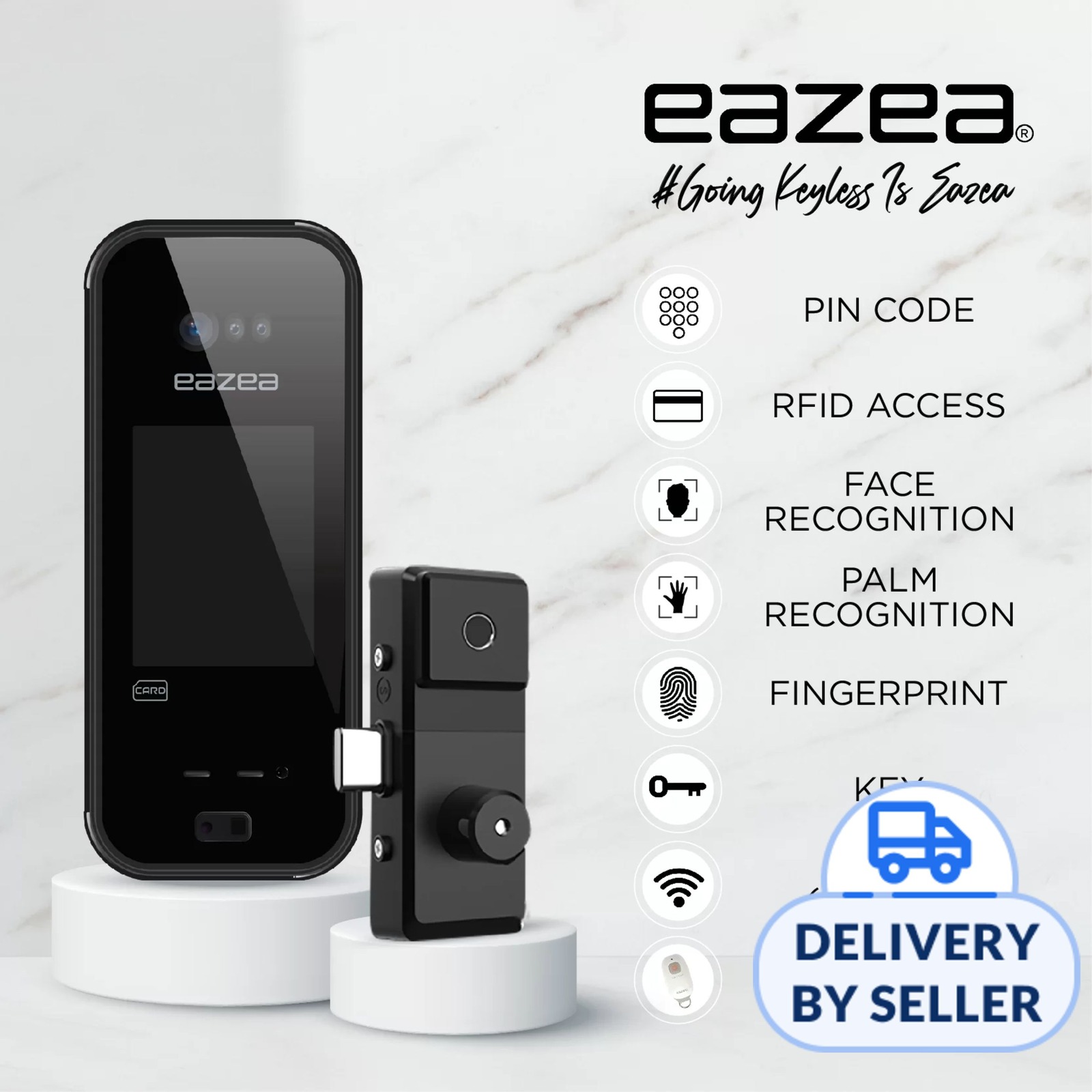 Eazea Eyeon-G Digital Gate Lock(Eseries) | NTUC FairPrice