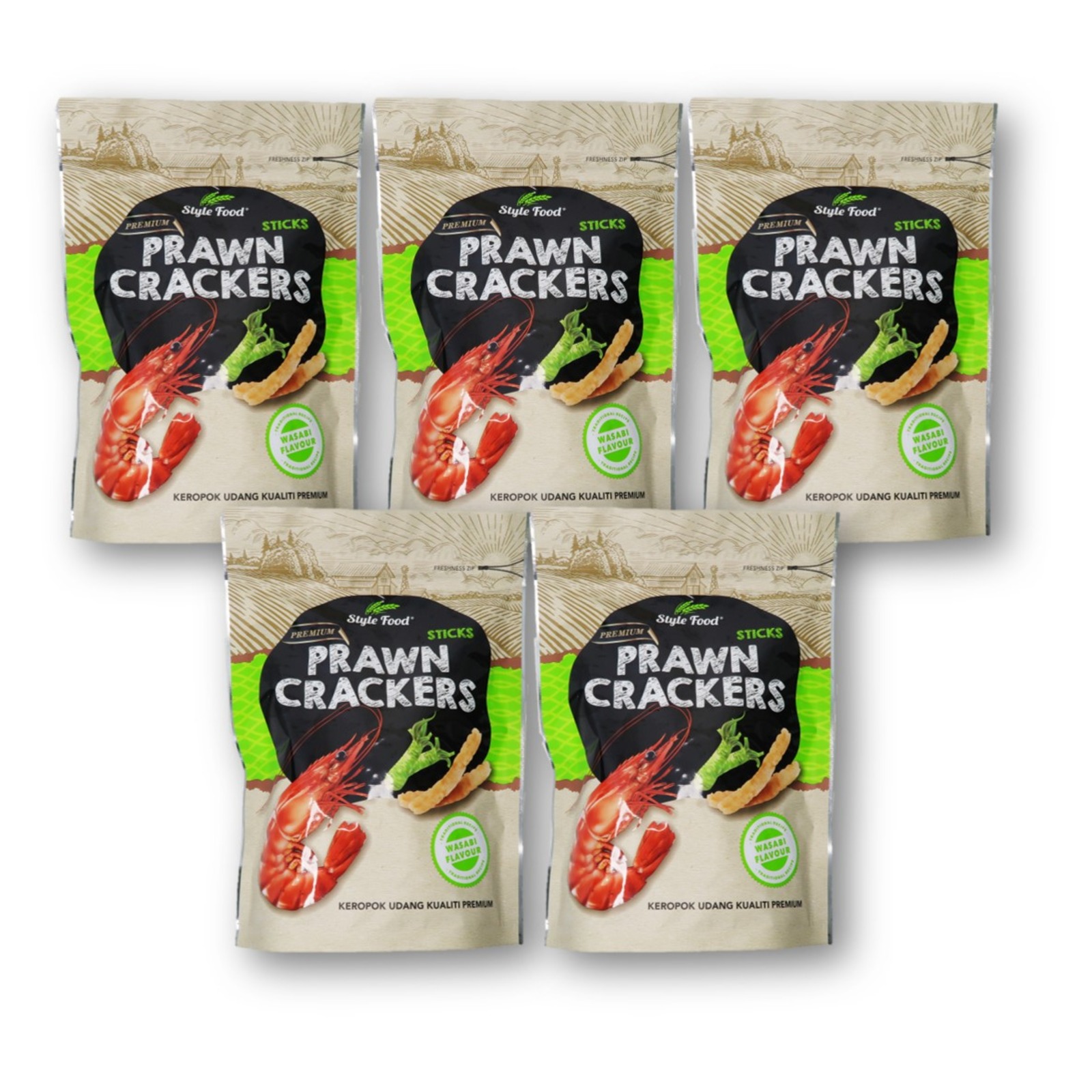 Style Food Premium Prawn Sticks Wasabi | NTUC FairPrice