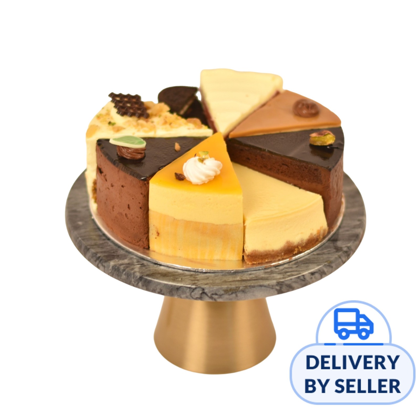 FNP Assorted Cake Slices - 8 Pcs | NTUC FairPrice