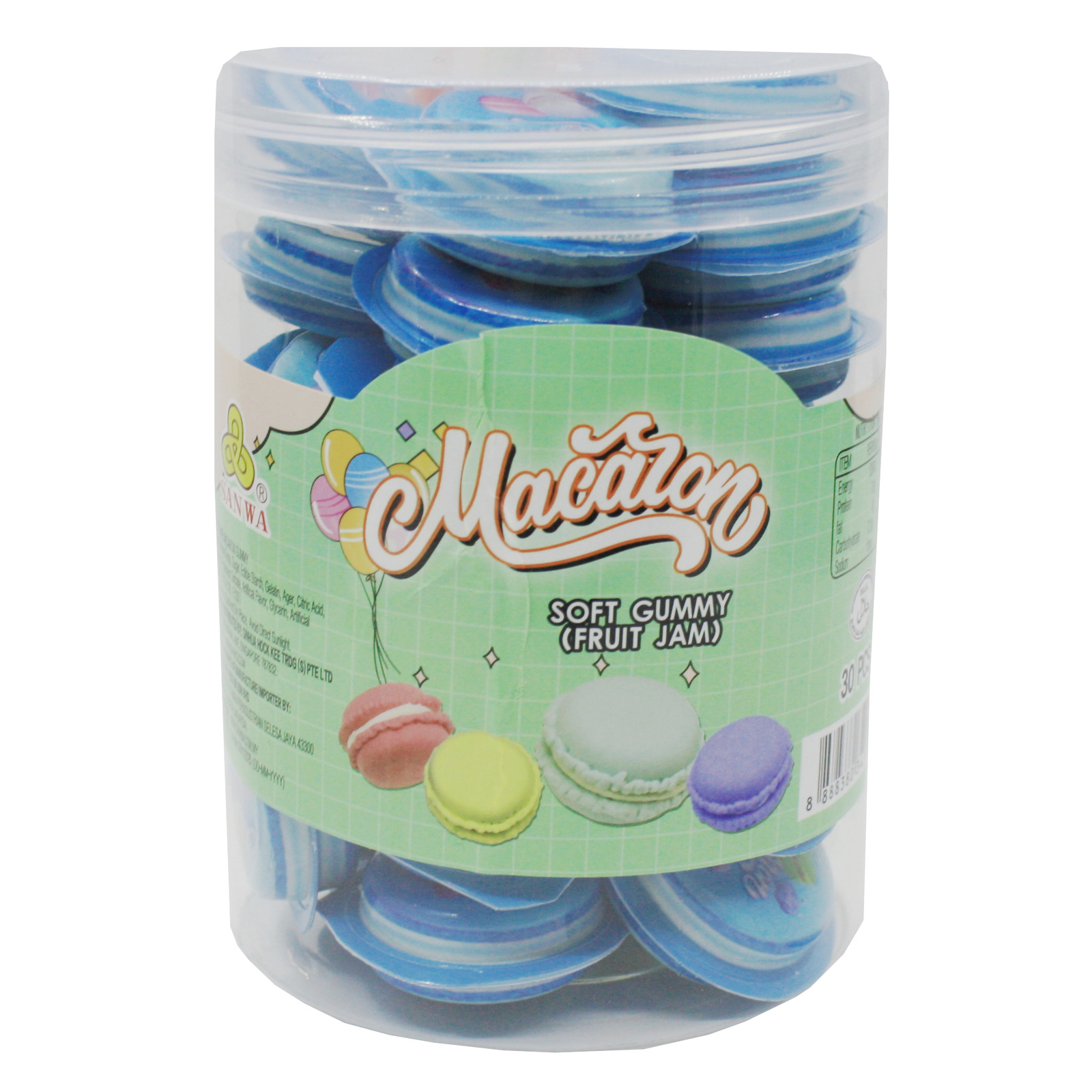 Sanwa Macaron Soft Gummy (Fruit Jam) | NTUC FairPrice