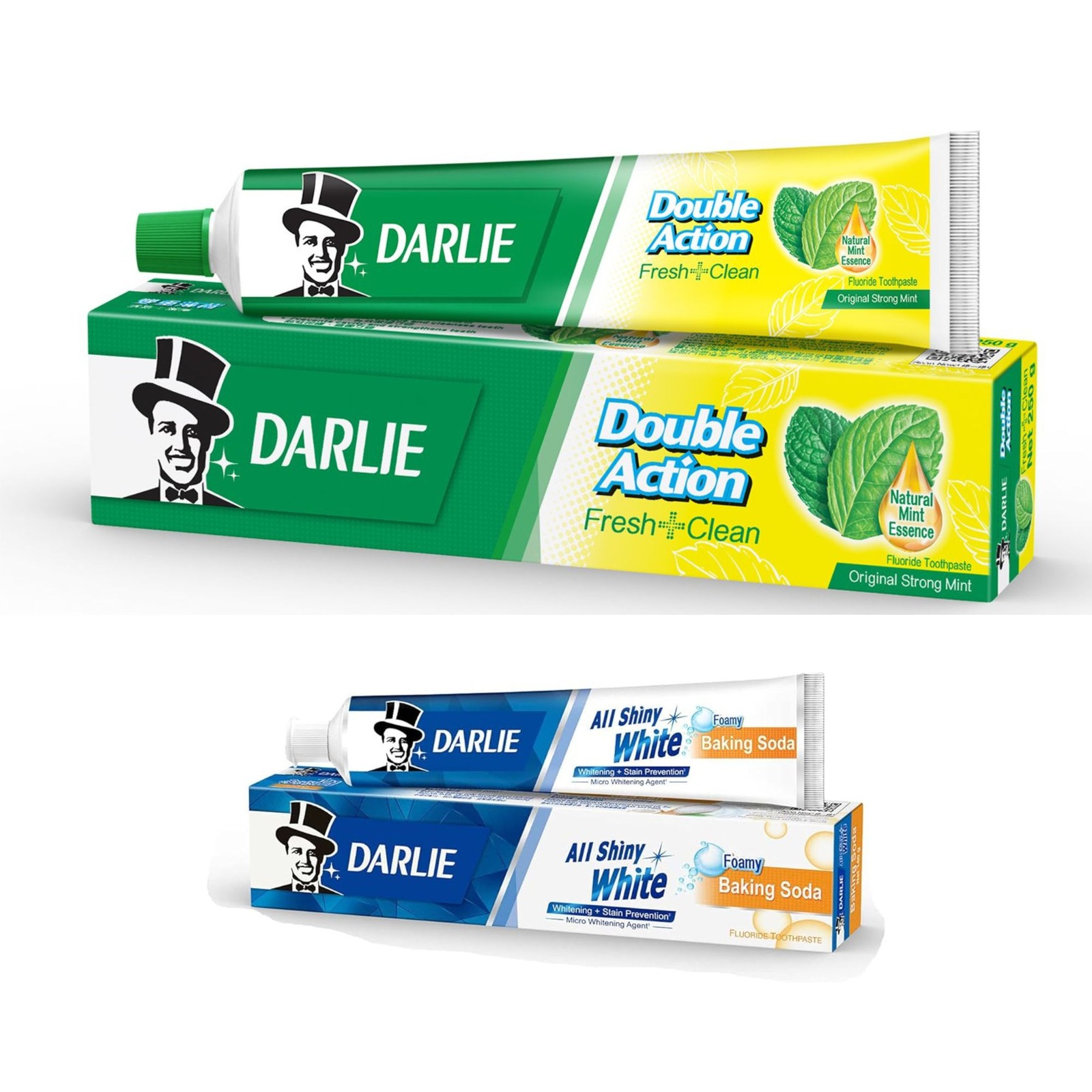 Darlie Double Action + Free Darlie All Shiny White Toothpaste | NTUC ...