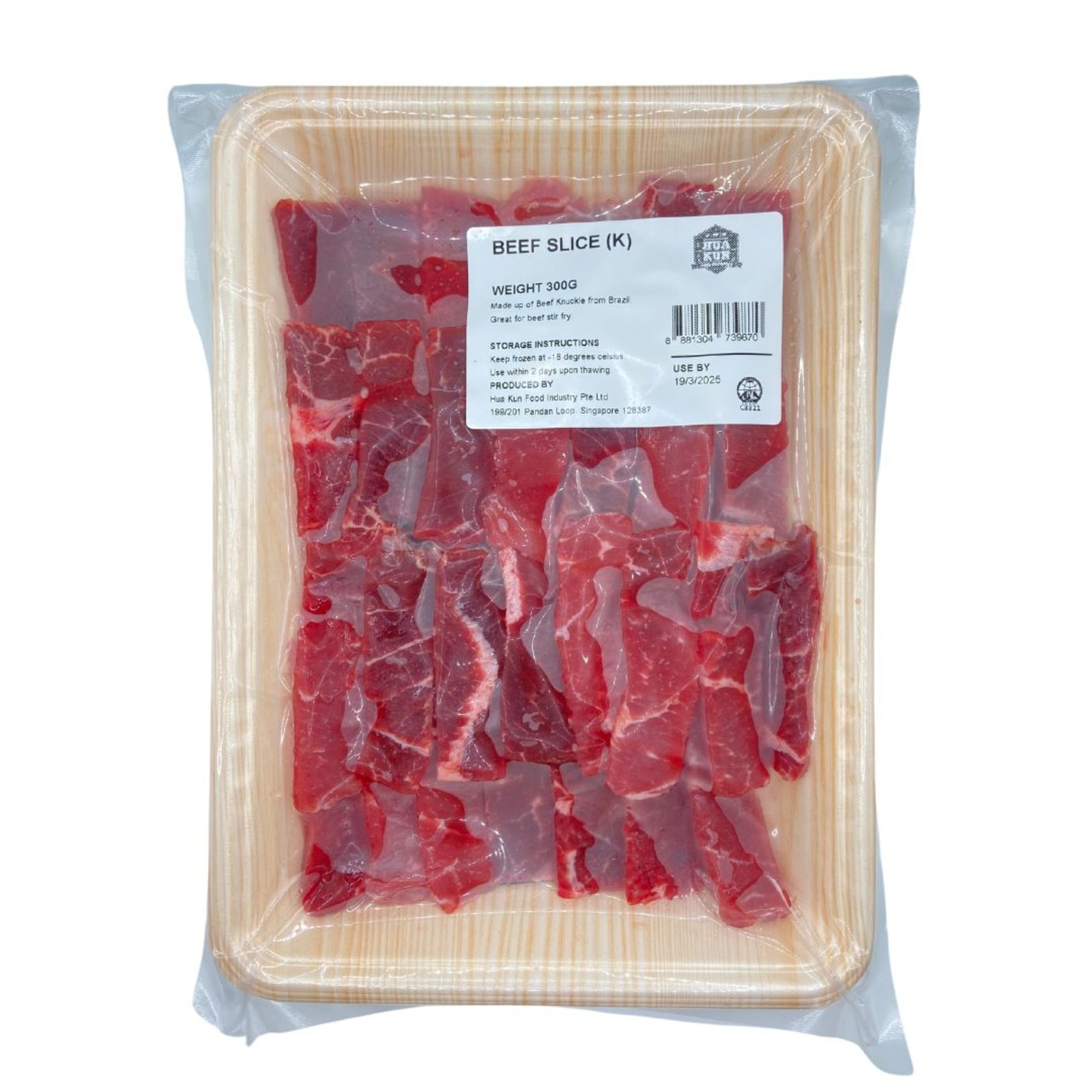 Punched Foods Stir Fry Beef Knuckle Slices | NTUC FairPrice