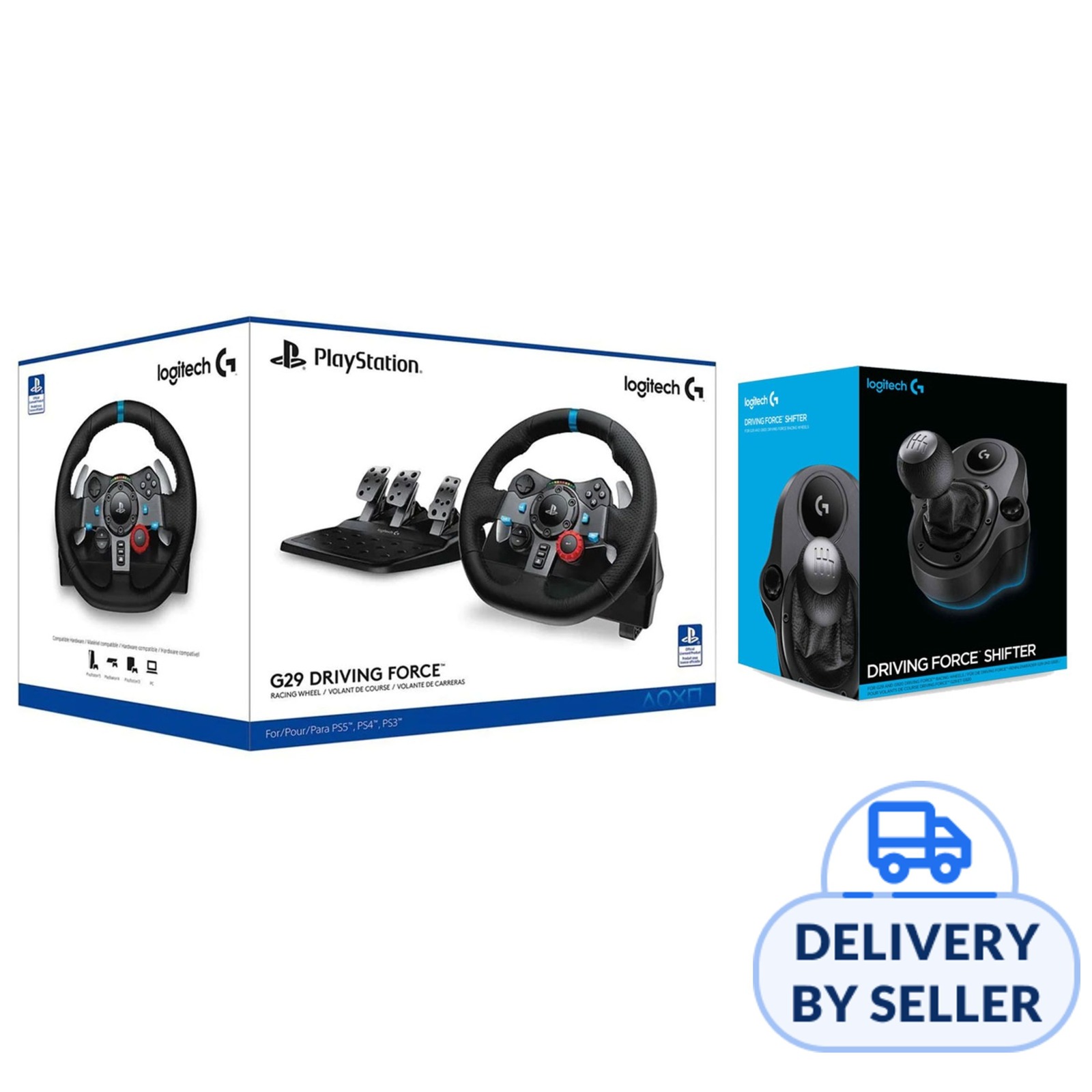 Logitech / G G29 Driving Force Steering Wheel with Shifter | NTUC FairPrice