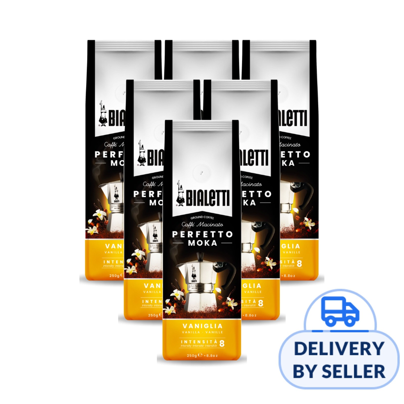 Bialetti Perfertto Moka Coffee Powder - Vaniglia Bundle of 6 | NTUC ...