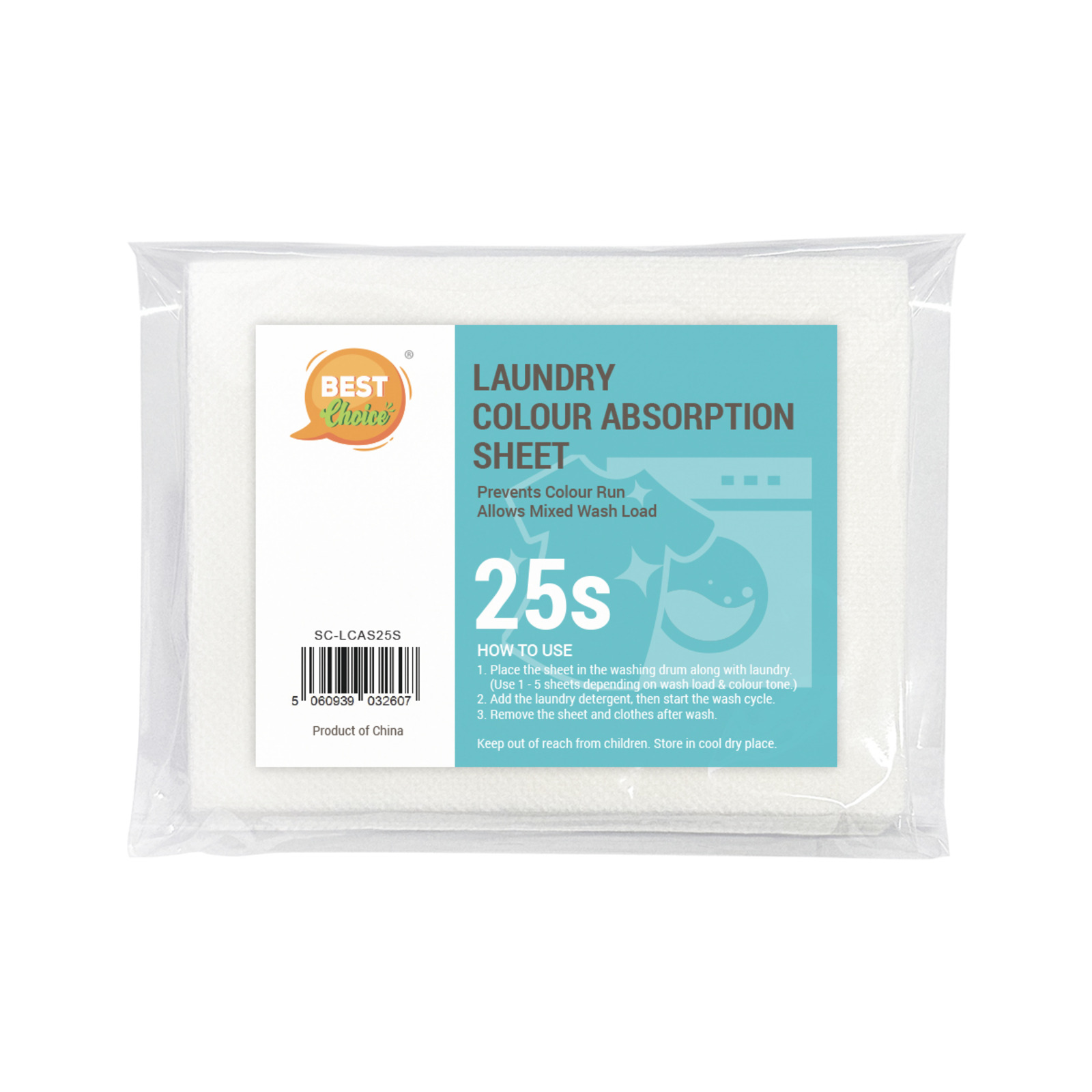 BEST Choice Laundry Colour Absorption Sheet | NTUC FairPrice