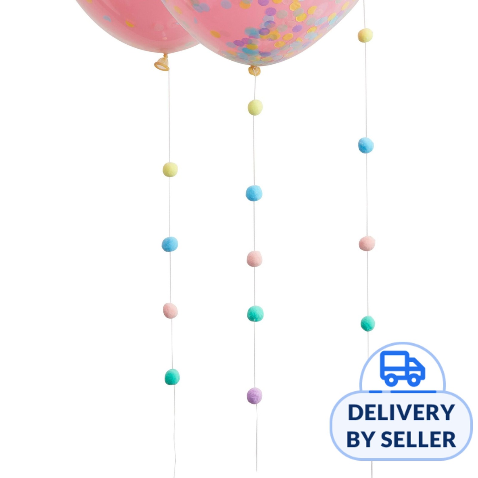 Balloon Tails Pastel Pompom | NTUC FairPrice