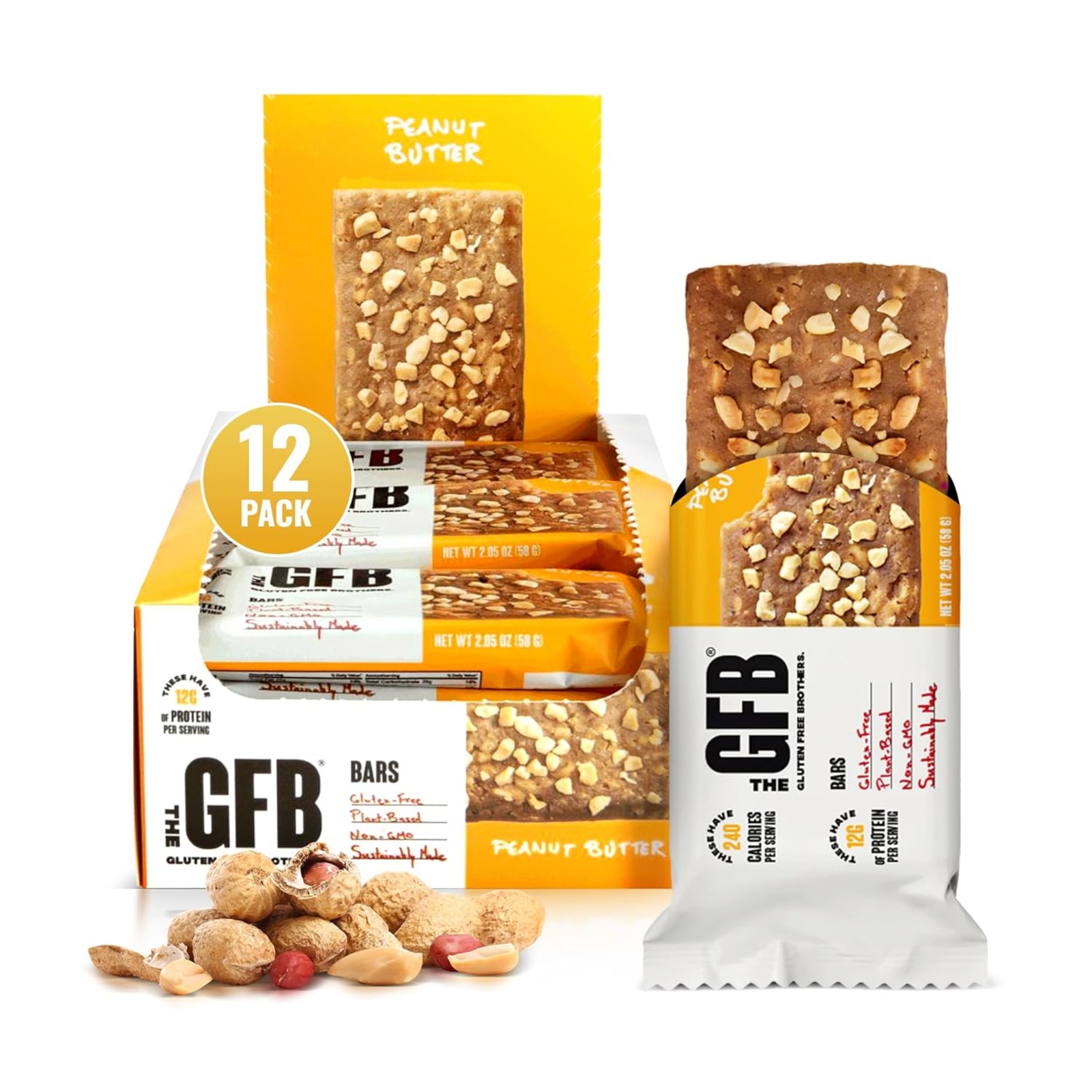The GFB Protein Bar - Peanut Butter(CTN) | NTUC FairPrice