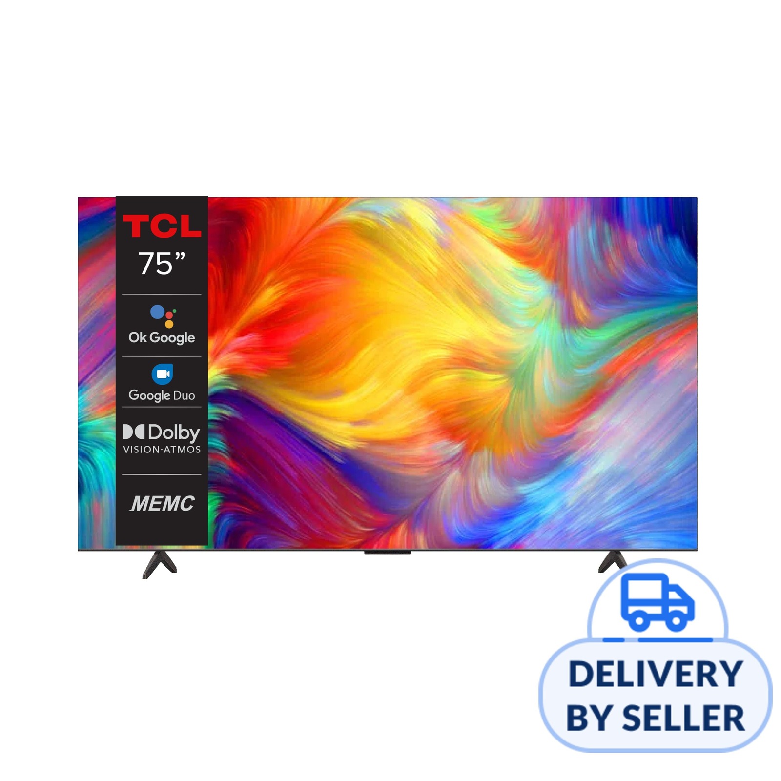 TCL P737 4K HDR Google TV 75" (With Set Up) | NTUC FairPrice