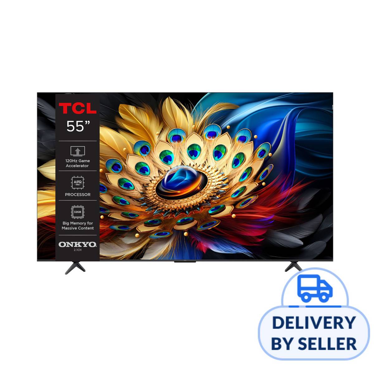 TCL C655 QLED 4K Google TV 55" (With Set Up) | NTUC FairPrice