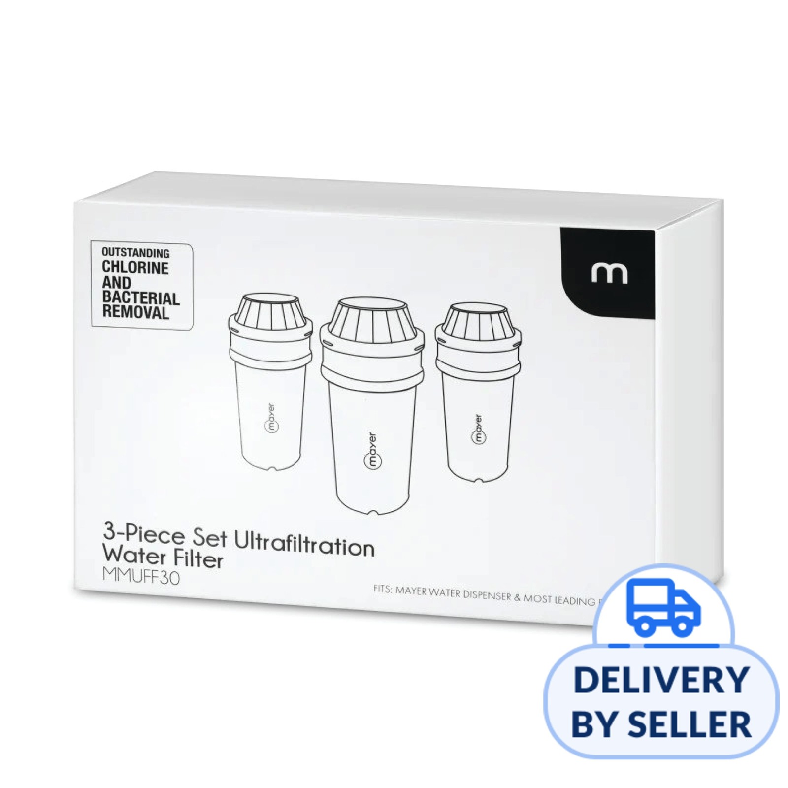 Mayer 3-Piece Set Ultrafiltration Water Filter MMUFF30 | NTUC FairPrice