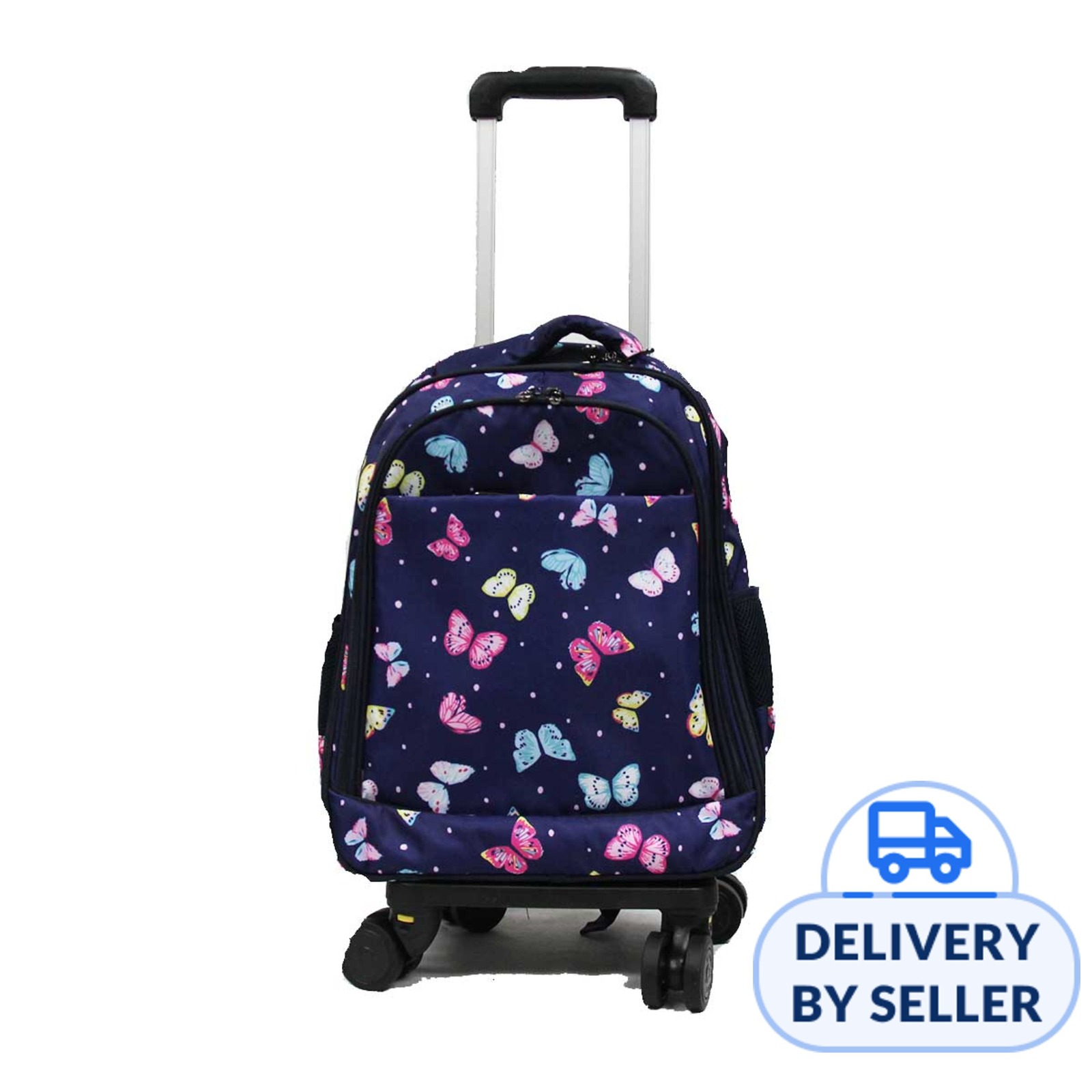 Detachable Trolley Backpack with Spinner Wheels - Butterflies | NTUC ...