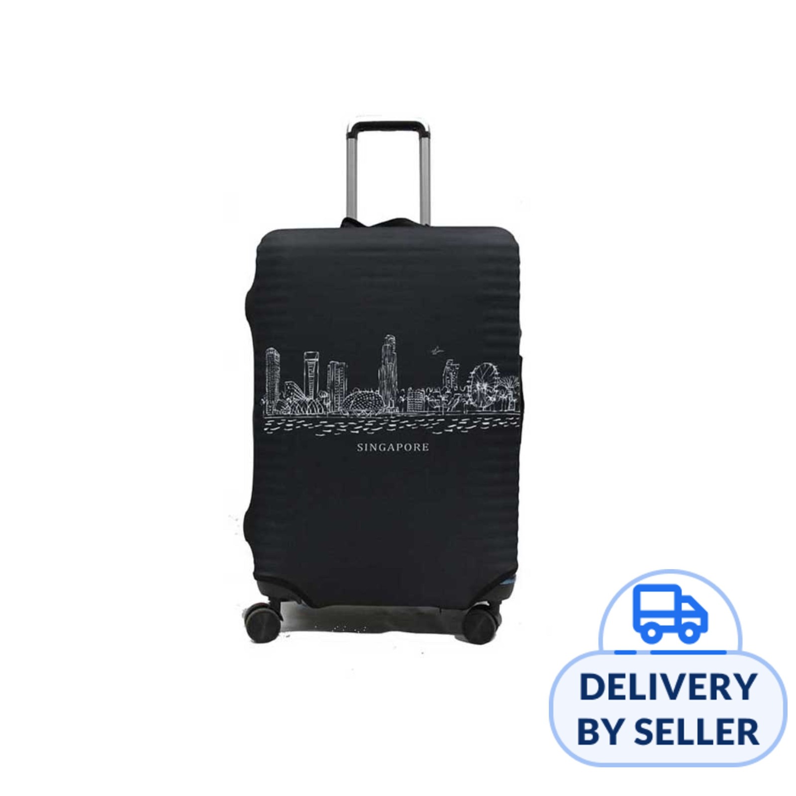 Elastic Luggage Cover - Large (26-29inch) - SG Night | NTUC FairPrice