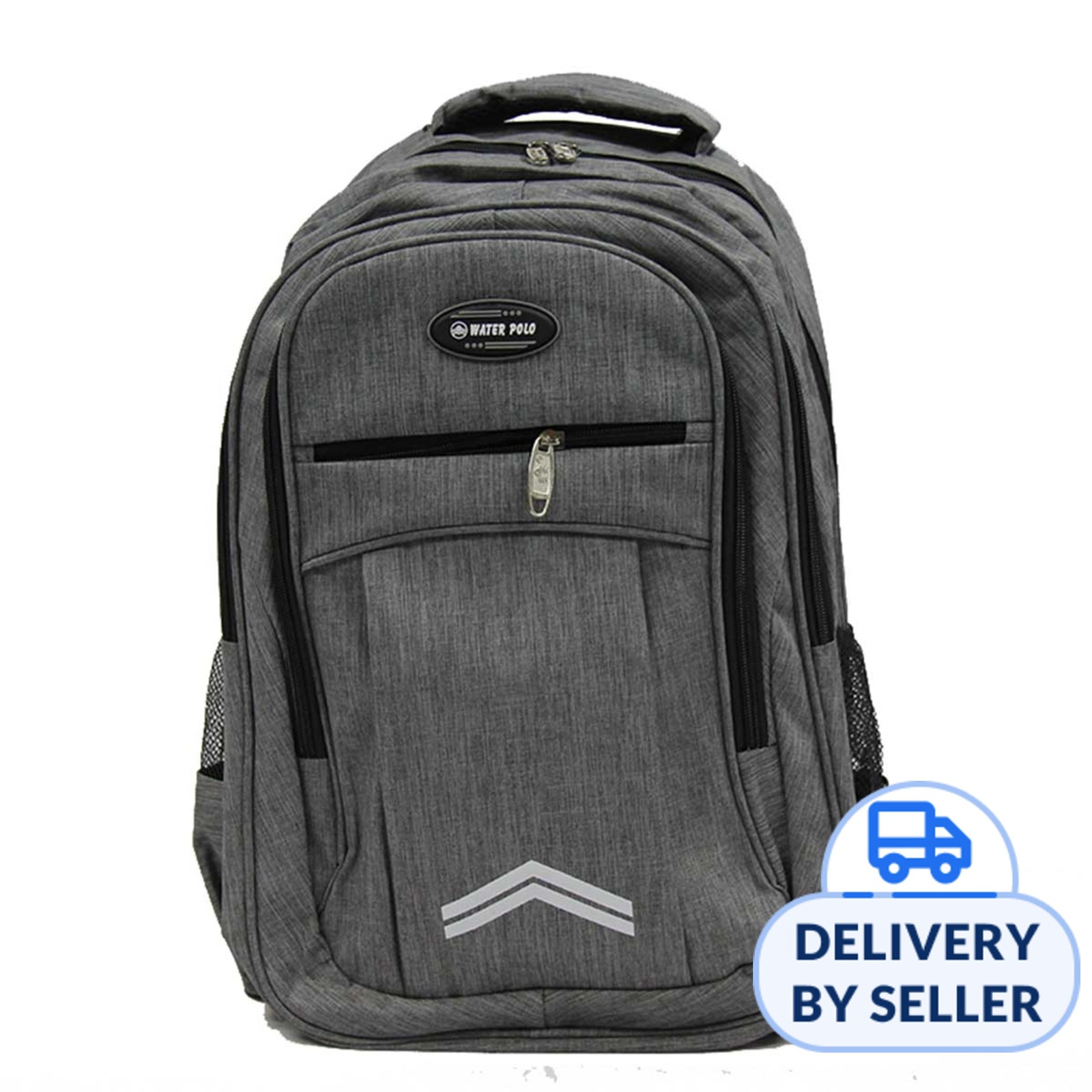 Primo Lightweight School Bag Backpack - Grey | NTUC FairPrice