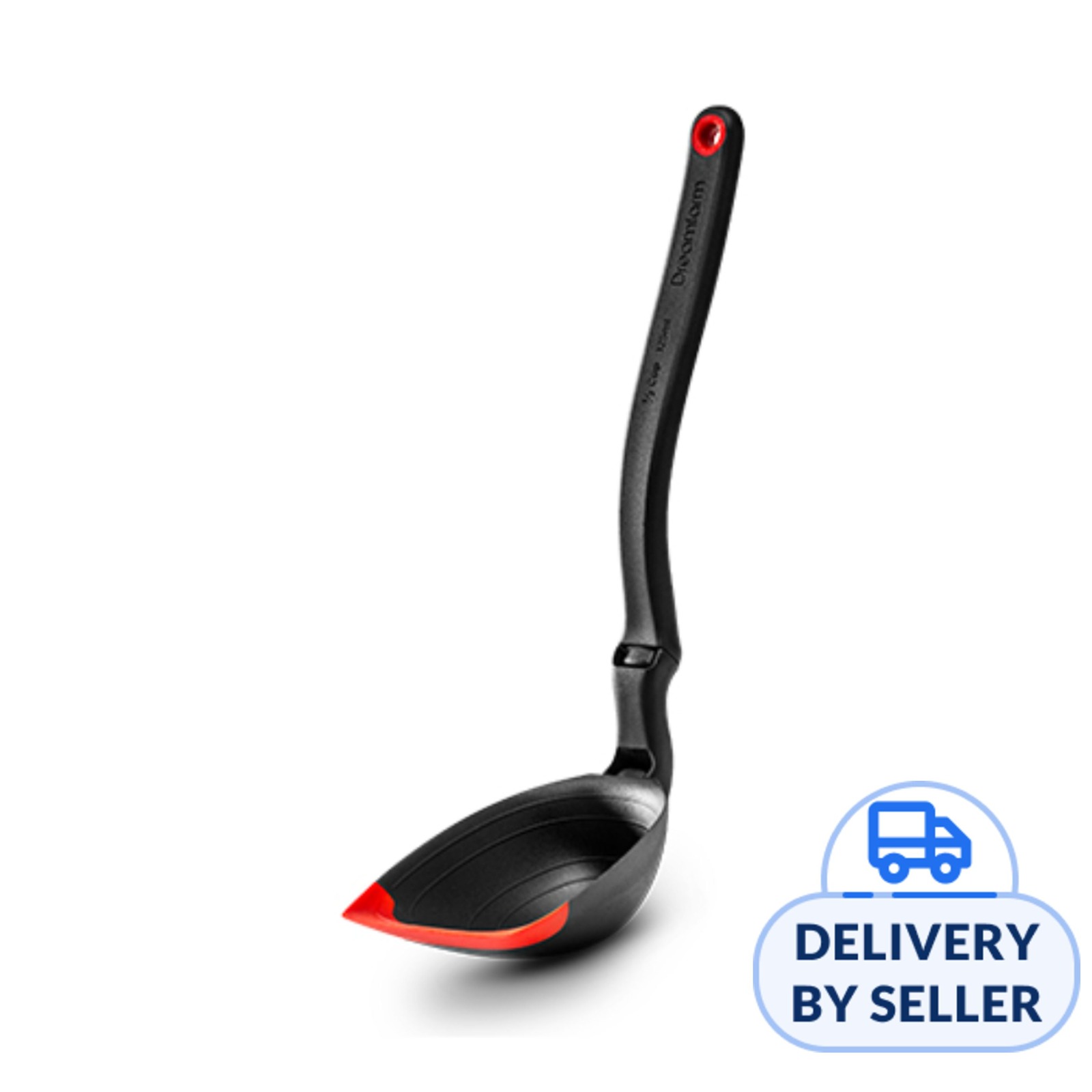 DreamFarm Nylon/Silicone Spoon Ladle - Red (Spadle) | NTUC FairPrice