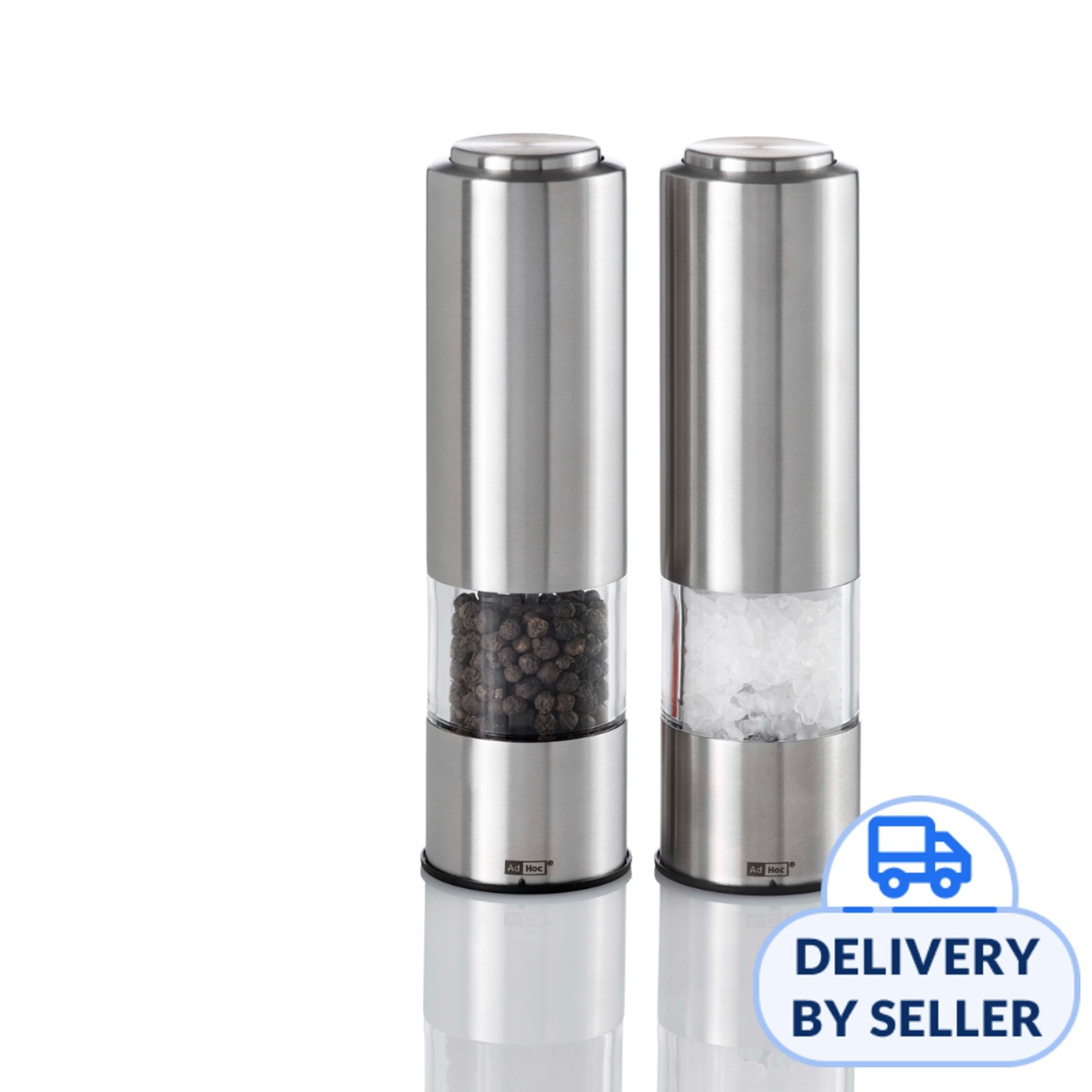 Ad Hoc Battery Operated Pepper And Salt Mill Set | NTUC FairPrice