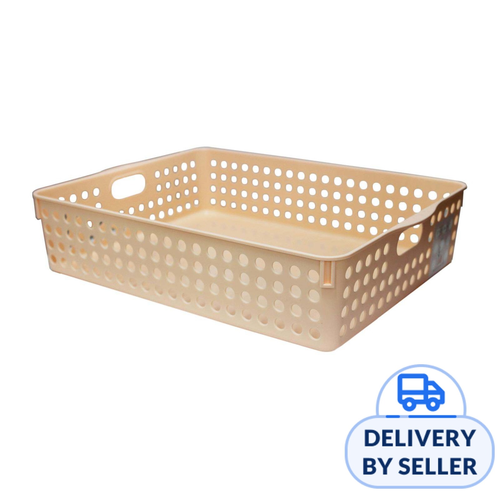 PP Storage Basket A4 Light Pink | NTUC FairPrice