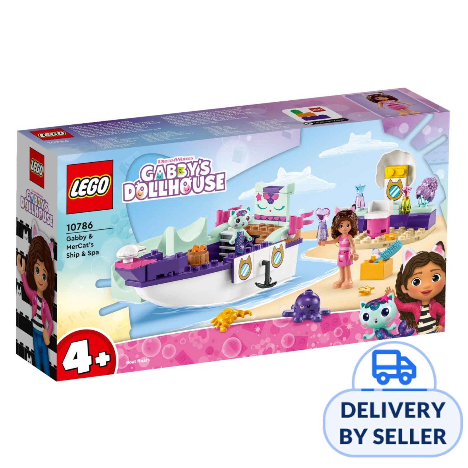 LEGO 10786 Gabby and MerCat's Ship and Spa | NTUC FairPrice