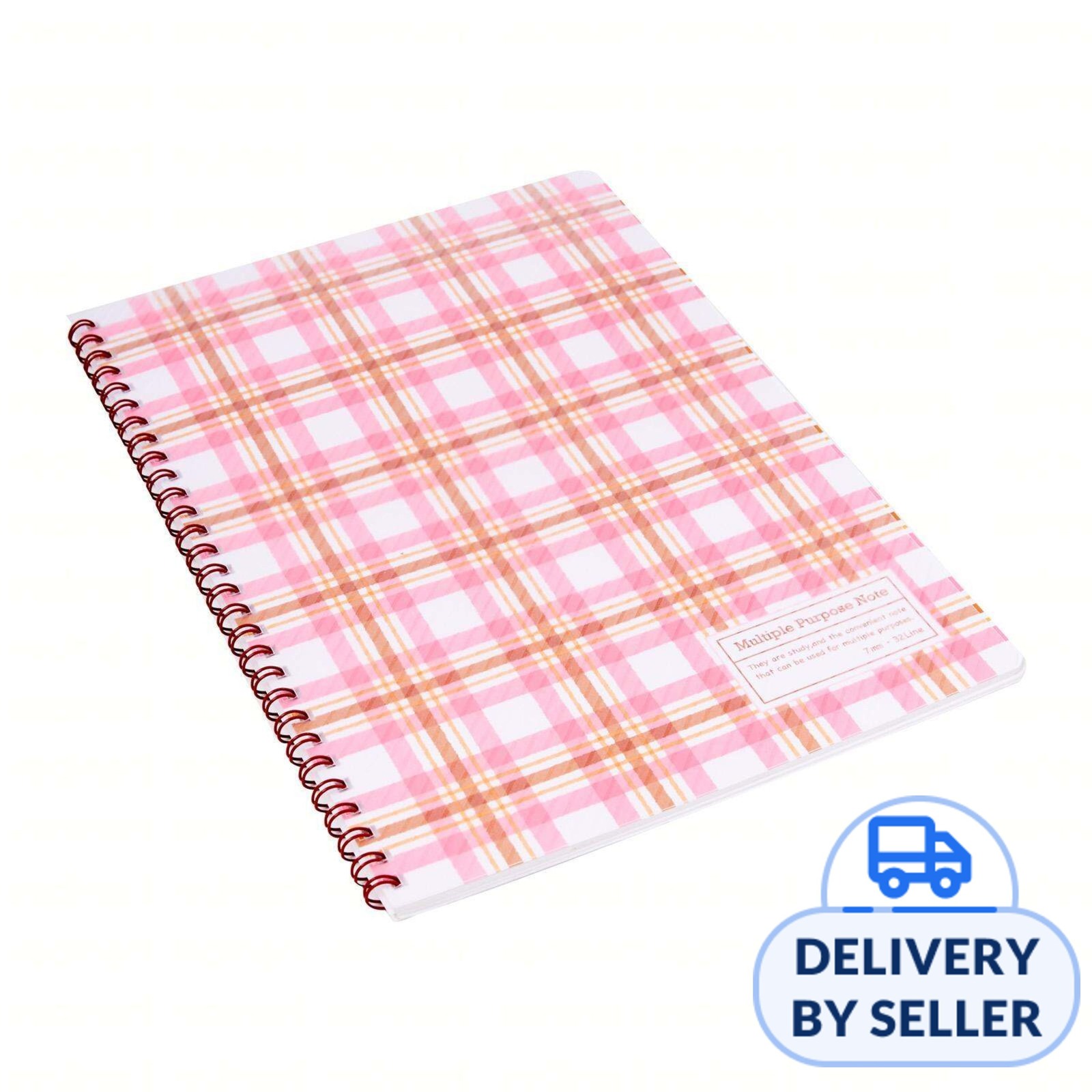 Twin Ring Spiral Notebook B5 Ruled Line | NTUC FairPrice
