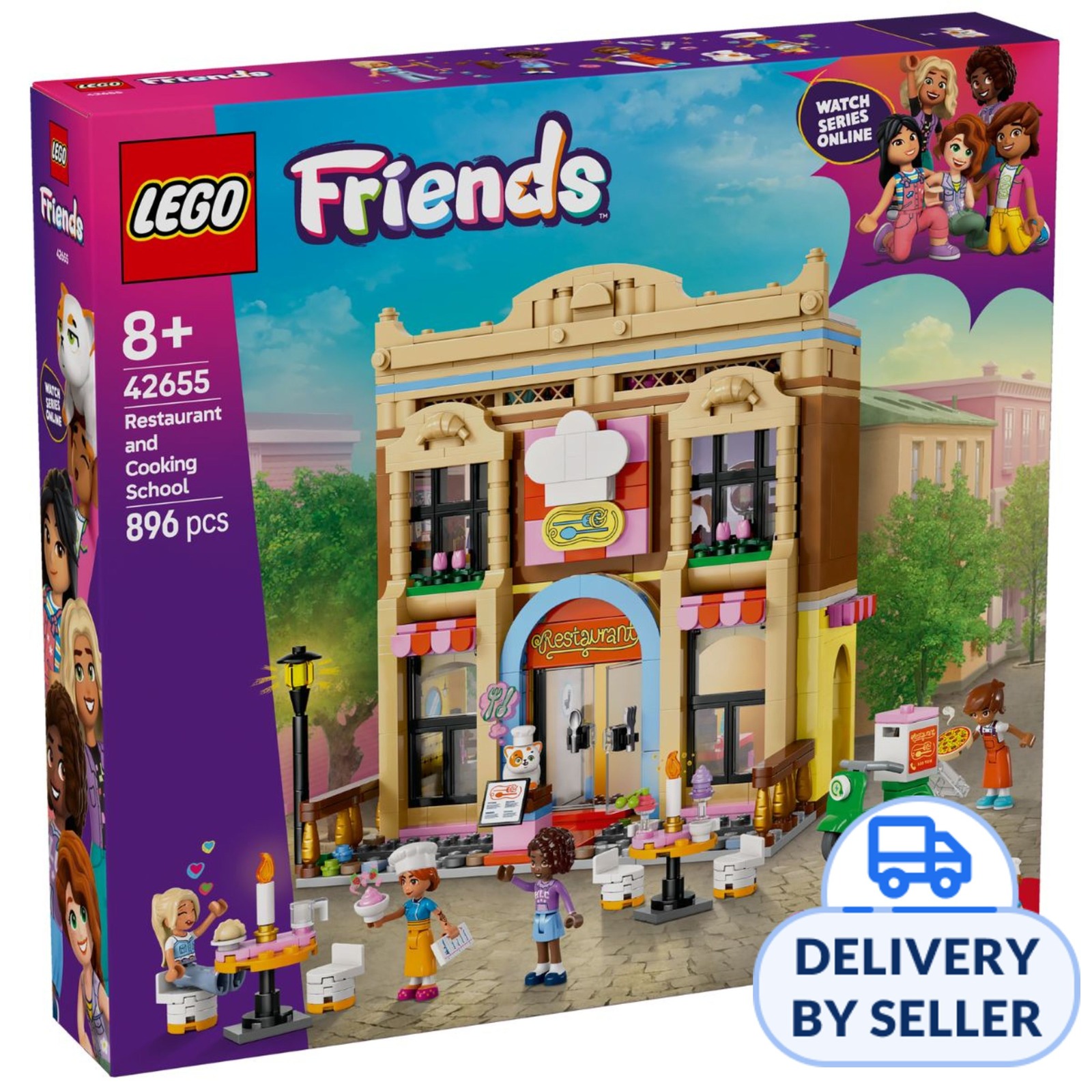 LEGO 42655 Friends Restaurant and Cooking School | NTUC FairPrice