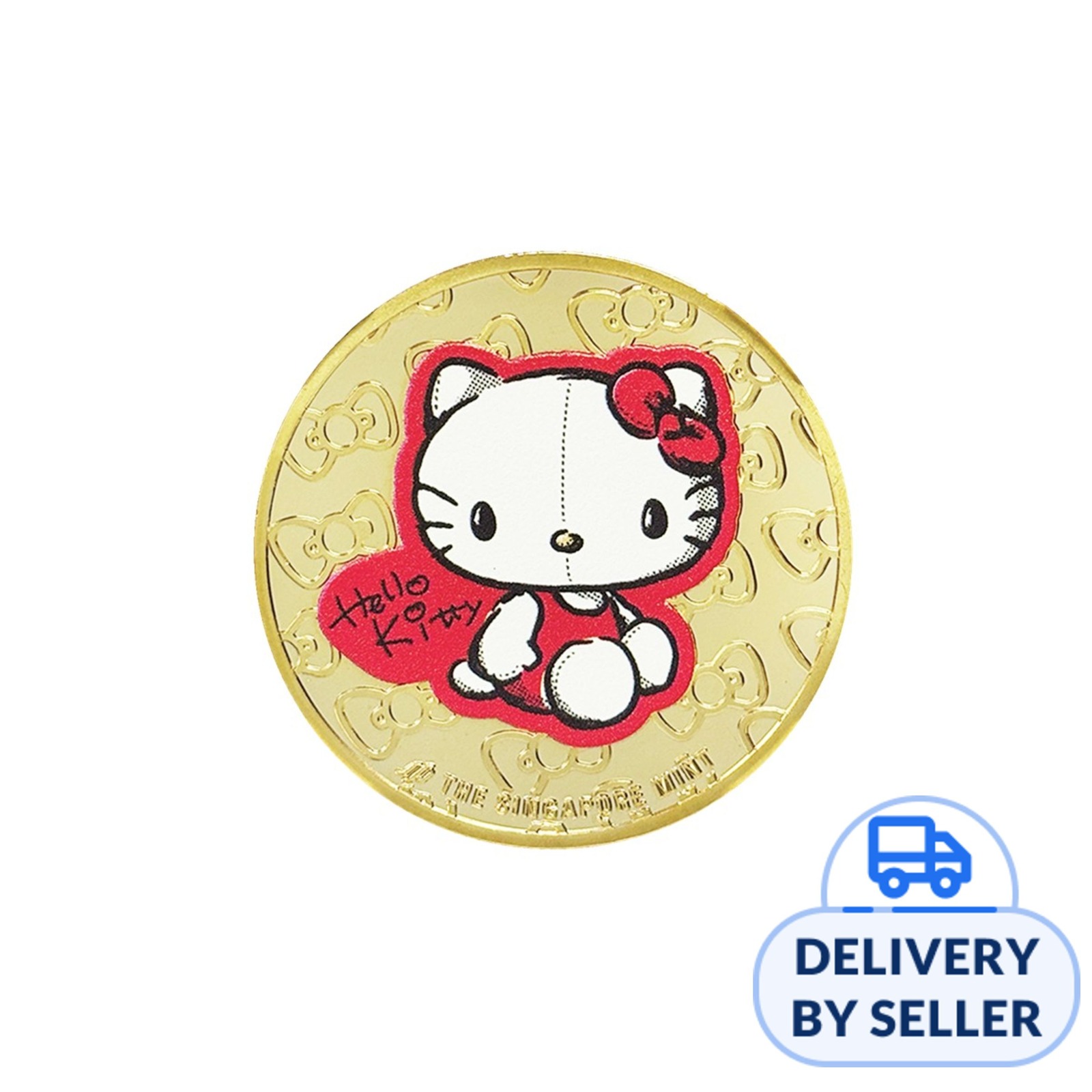 2018 Hello Kitty 24K Gold Plated Commemorative Medallion | NTUC FairPrice