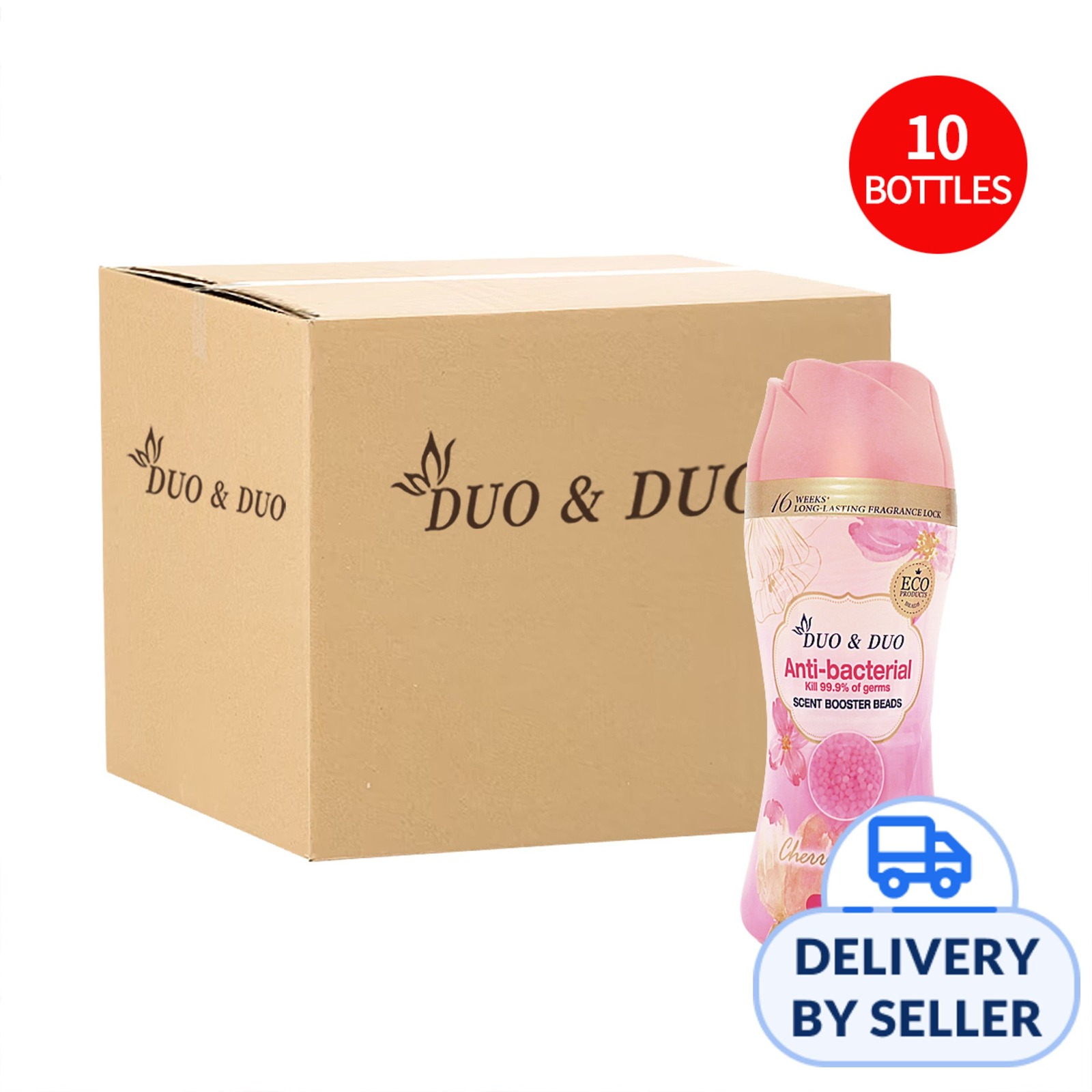 DUODUO 10 Bottles of Scent Booster Beads - Cherry Blossoms | NTUC FairPrice