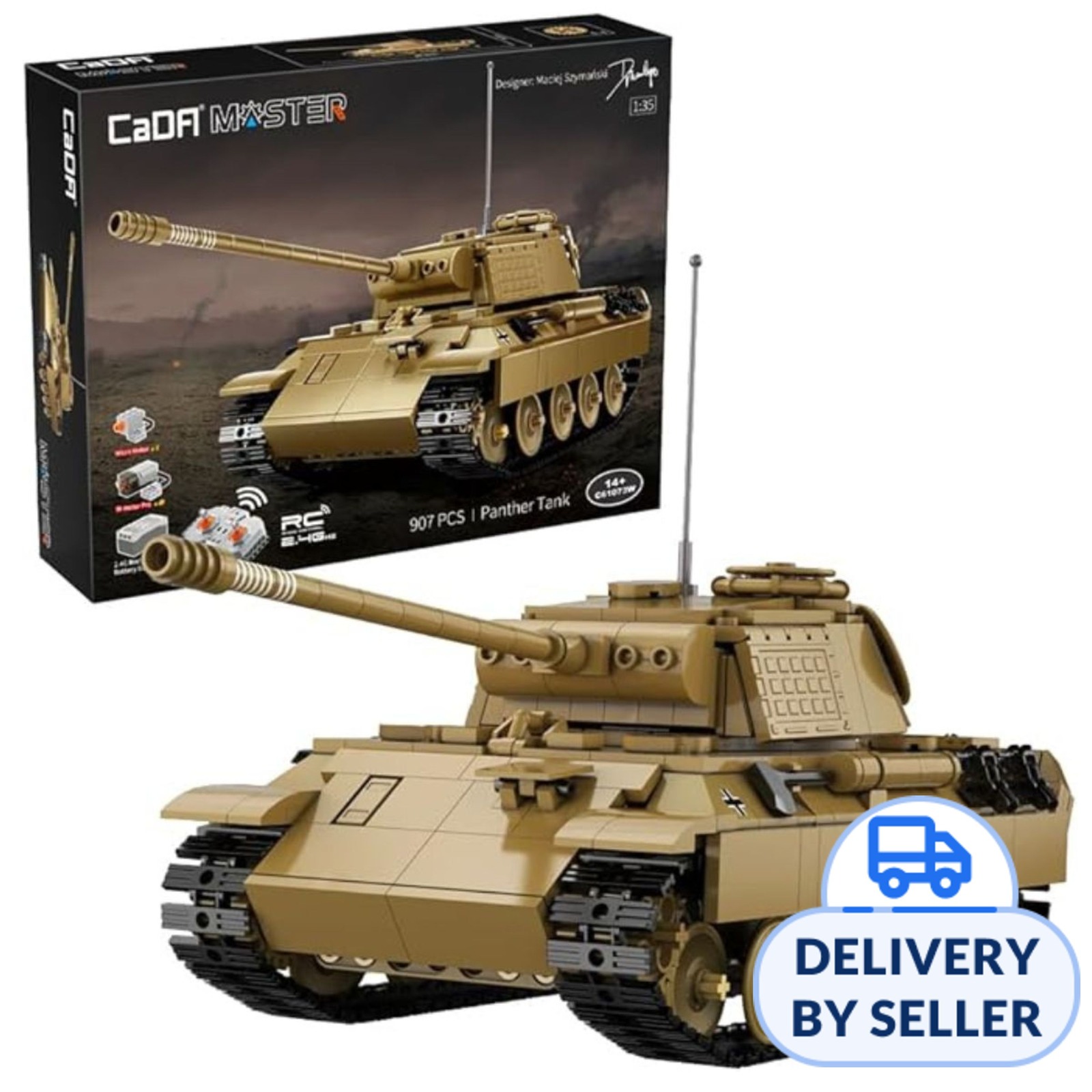 CaDA MOC Panther Tank C61073W | NTUC FairPrice